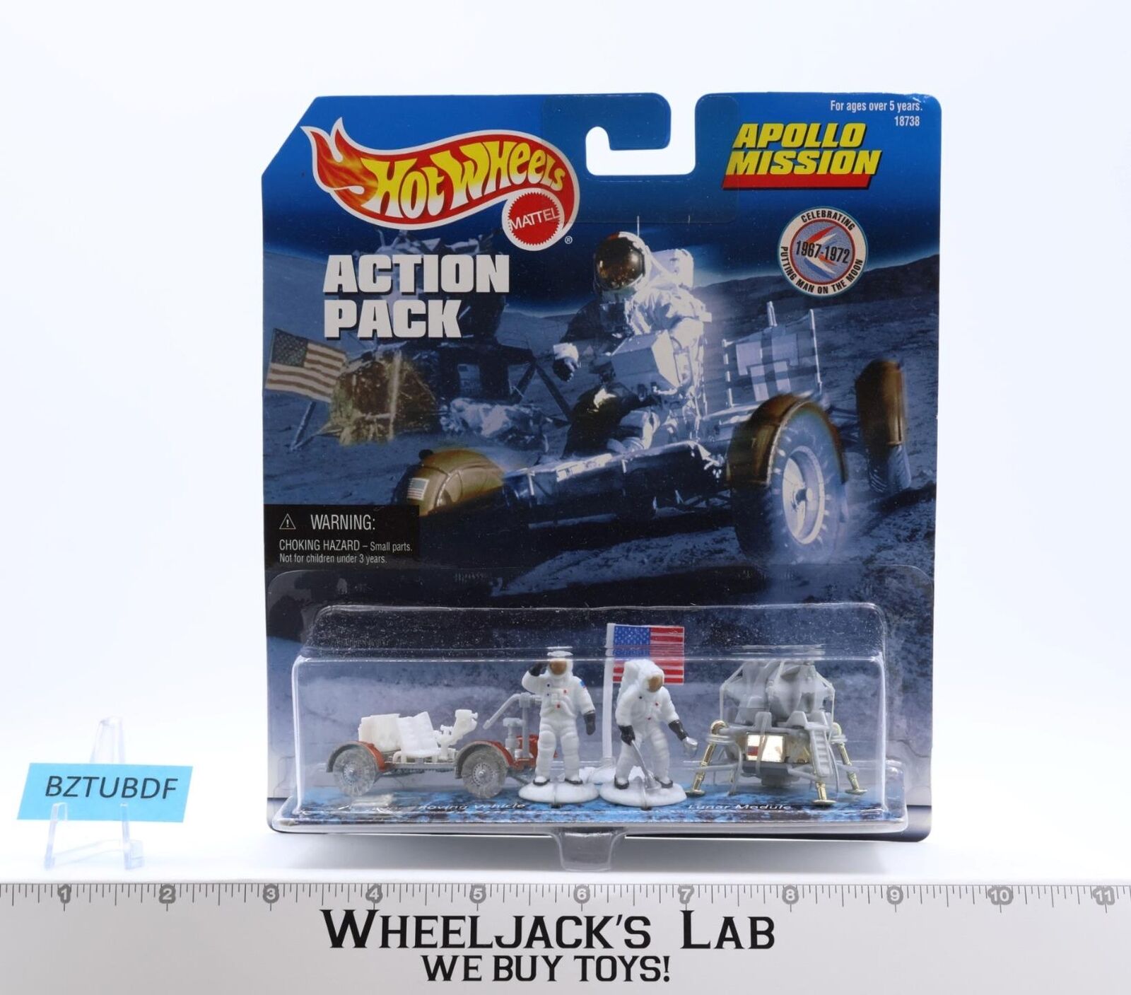Apollo Mission Putting Man on the Moon Hot Wheels Action Pack Mattel ...