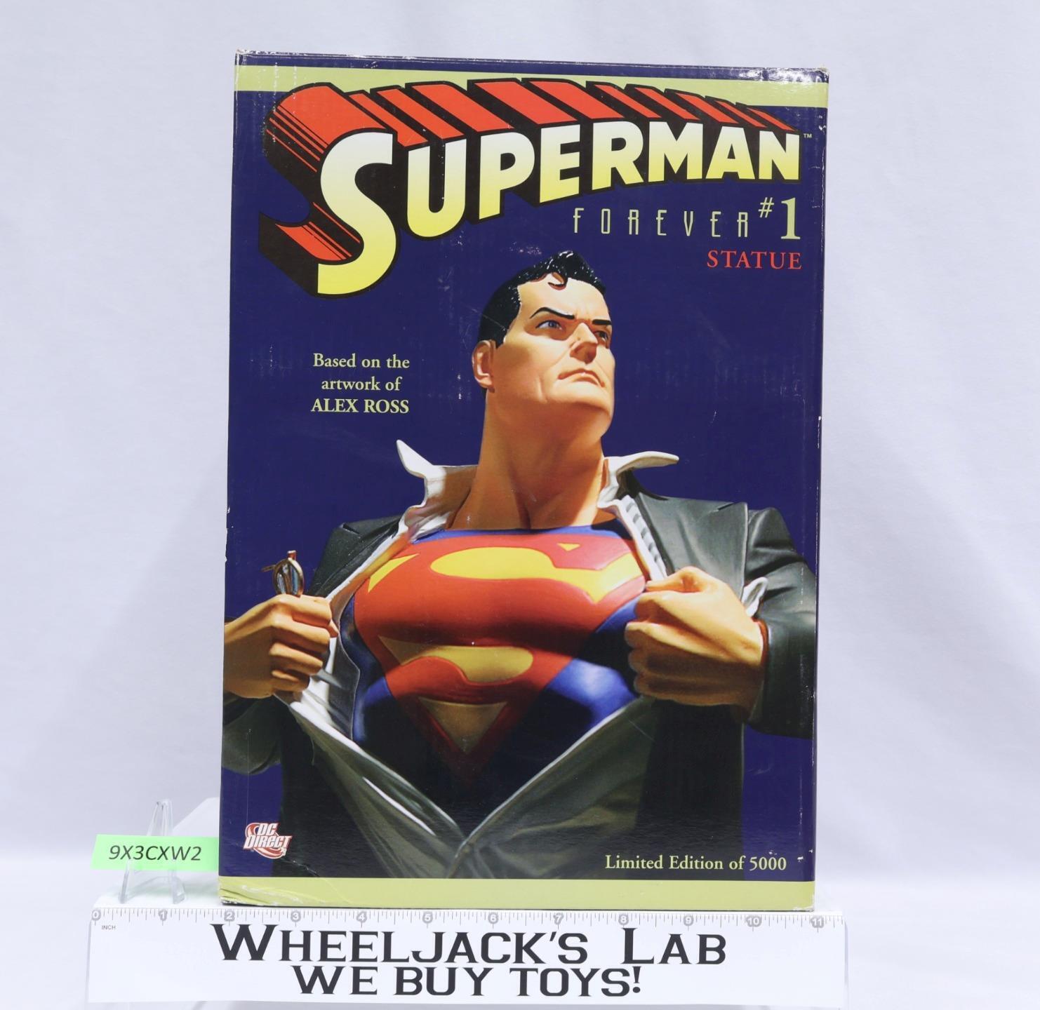 Superman Forever #1 Alex Ross DC Direct 12" Cold Cast Porcelain Statue ...