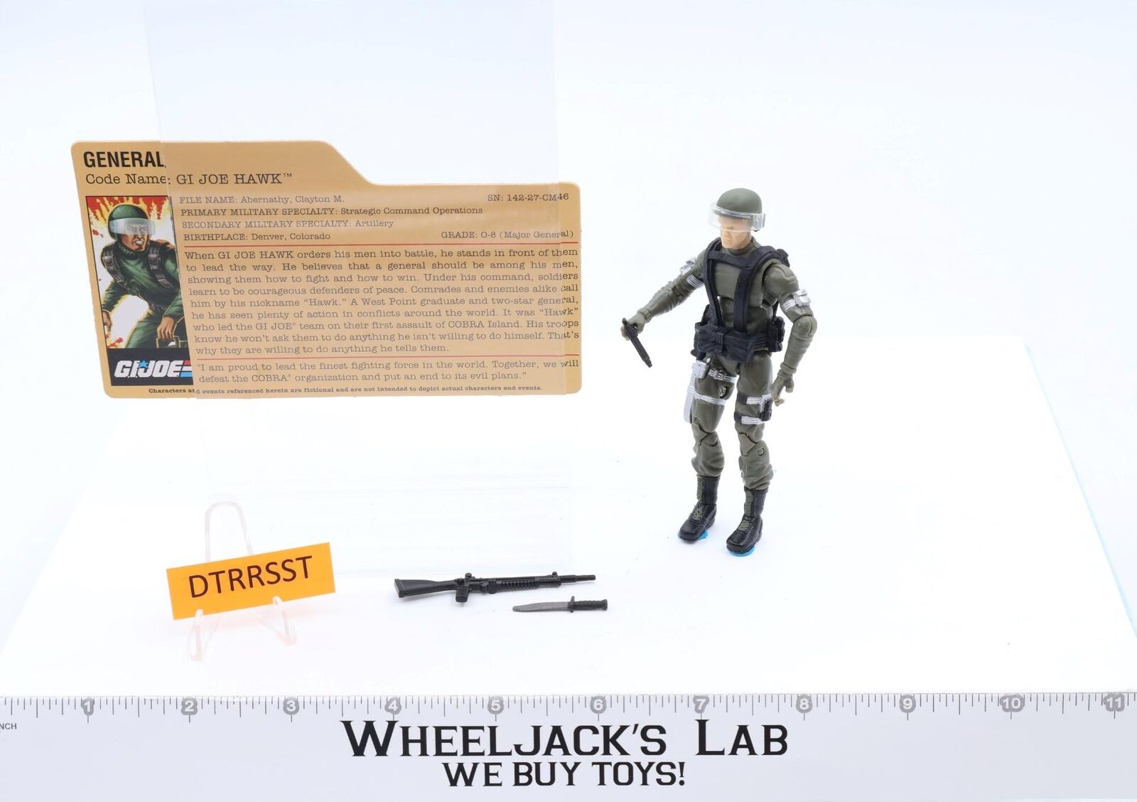 GI Joe Hawk v1 100% Complete GI Joe 25th Anniv Comic Pack 2008 Hasbro ...