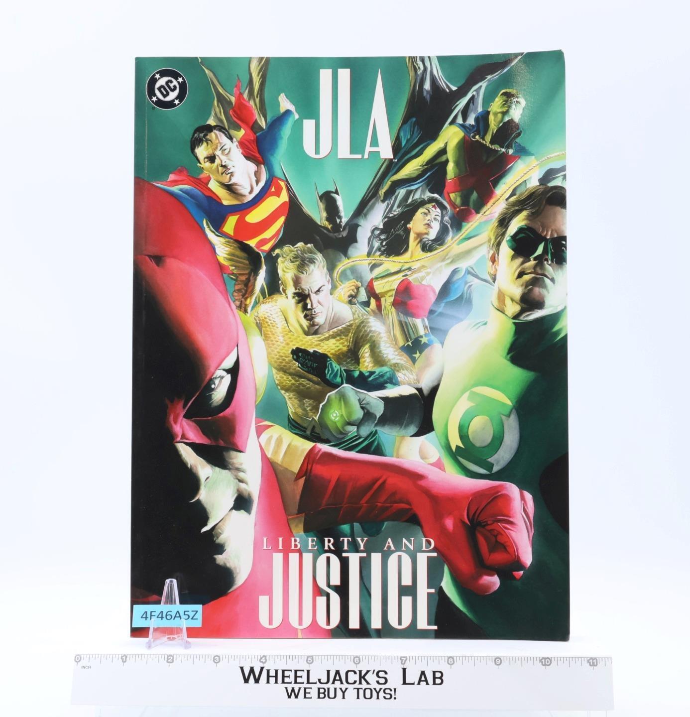 JLA Liberty and Justice 2003 DC Comics Alex Ross Paul Dini Superman ...