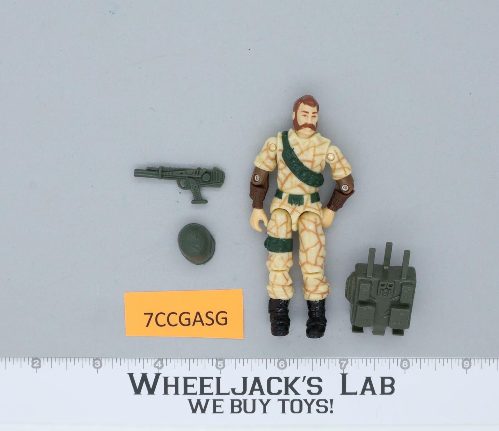 Ambush V1 G.I. Joe 1990 Hasbro Vintage Action Figure - Wheeljack's Lab