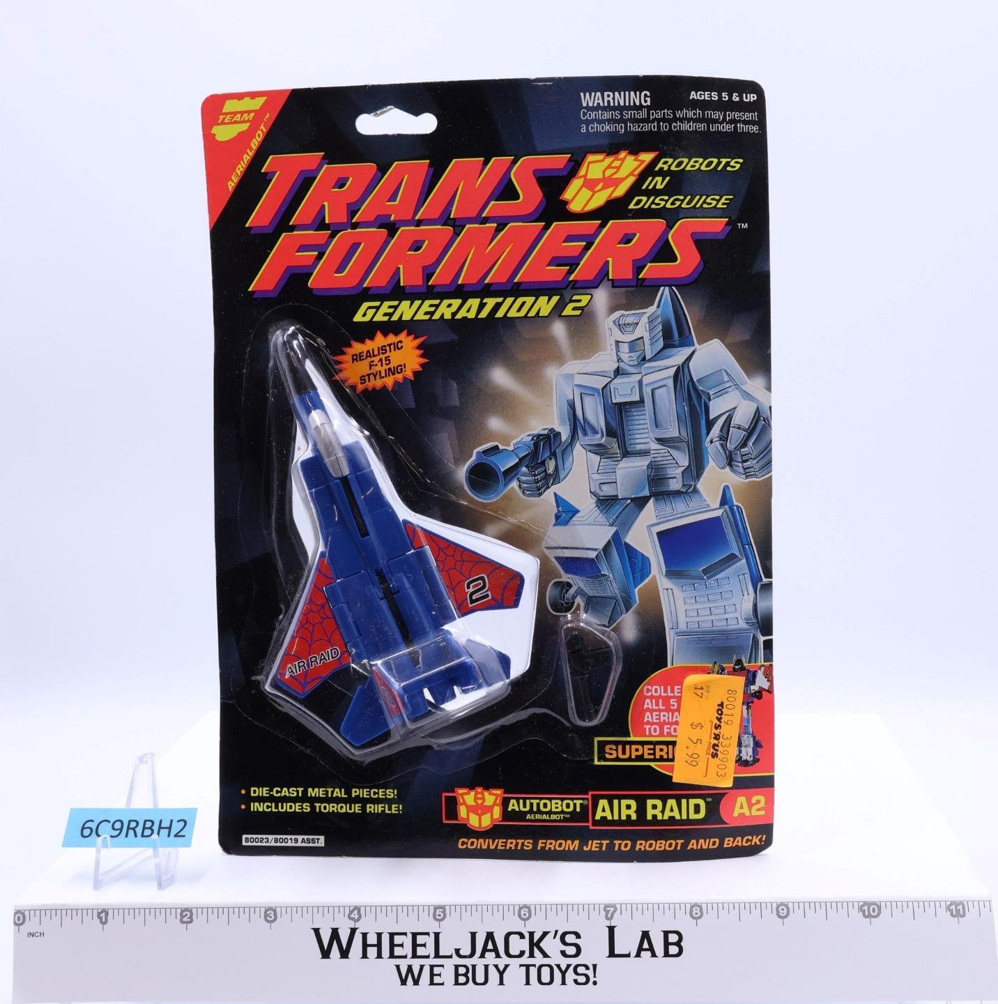Air Raid Aerialbot Autobot G2 Transformers 1993 Hasbro Figure NEW MOSC ...