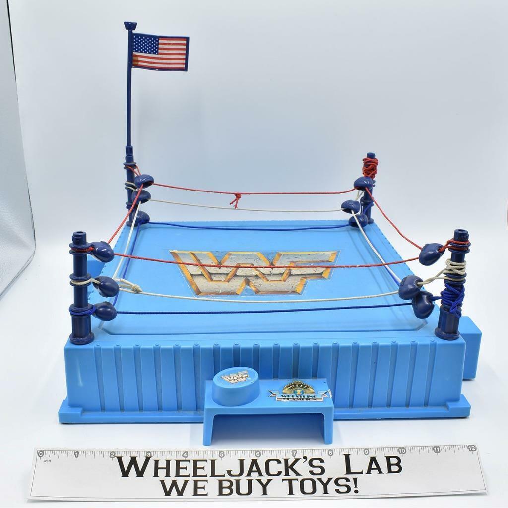 Official Wrestling Ring WWE WWF Wrestling 1990 Hasbro Action Figure ...