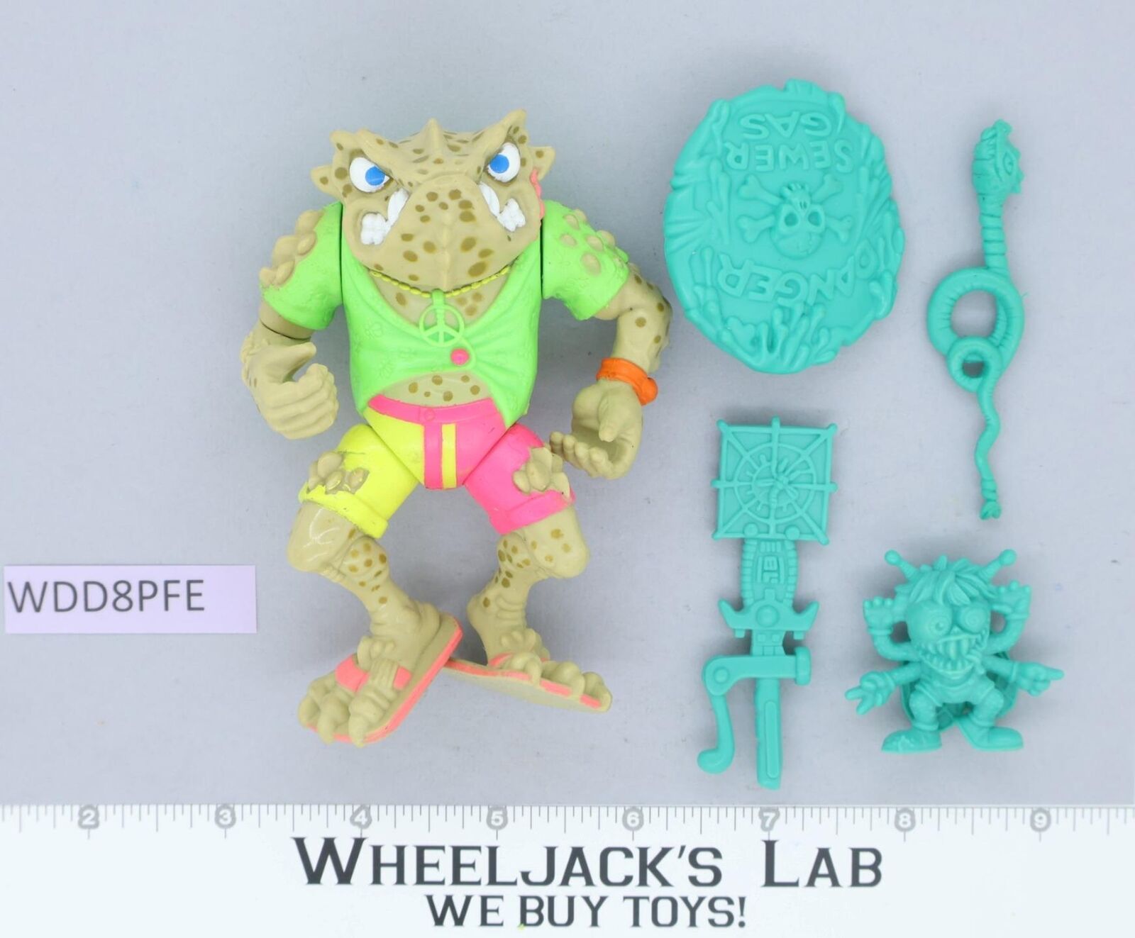 Napoleon Bonafrog 100% Complete Teenage Mutant Ninja Turtles TMNT ...