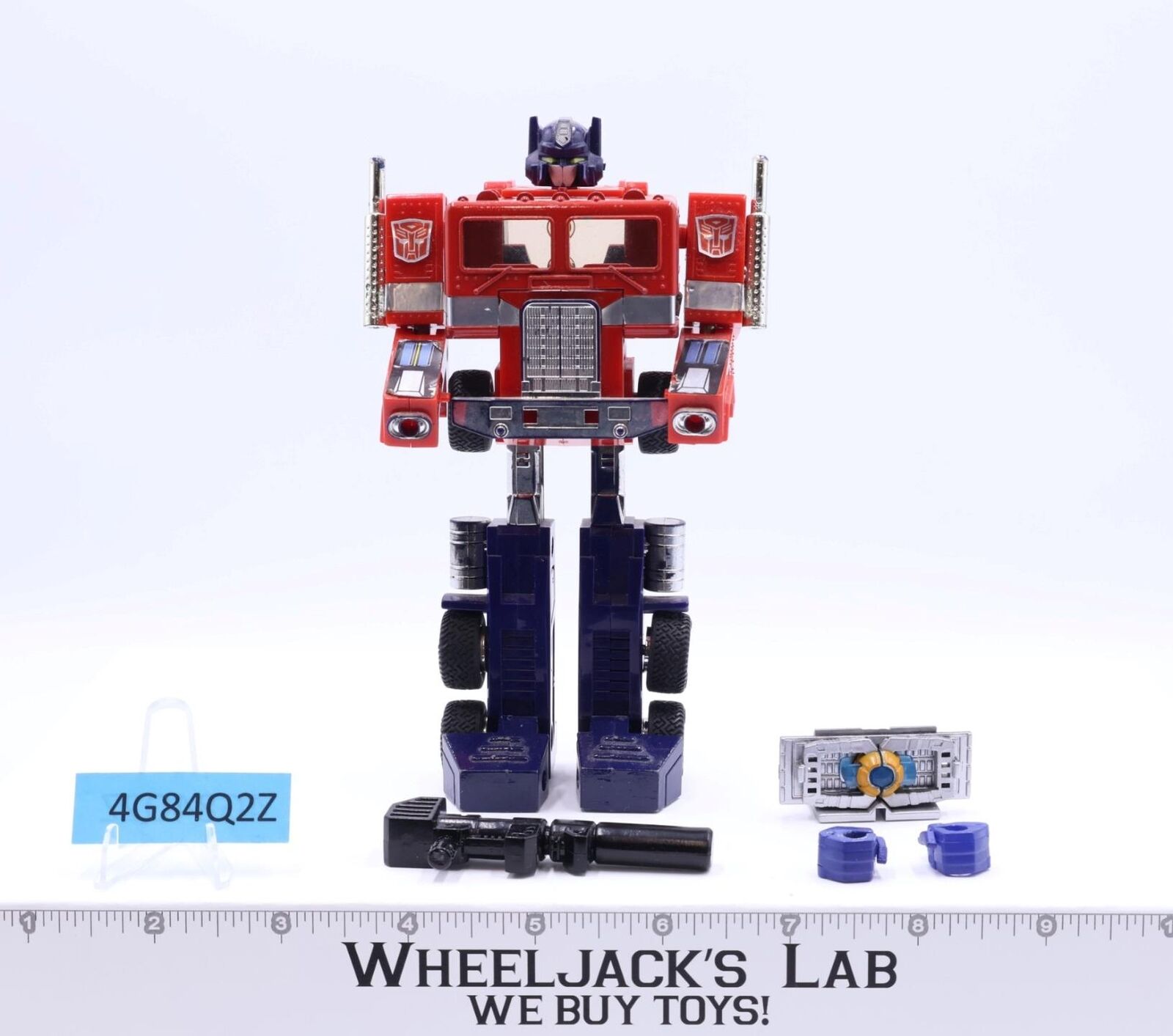 Optimus Prime CUSTOM PARTS G1 Transformer Hasbro 1984 Action Figure ...