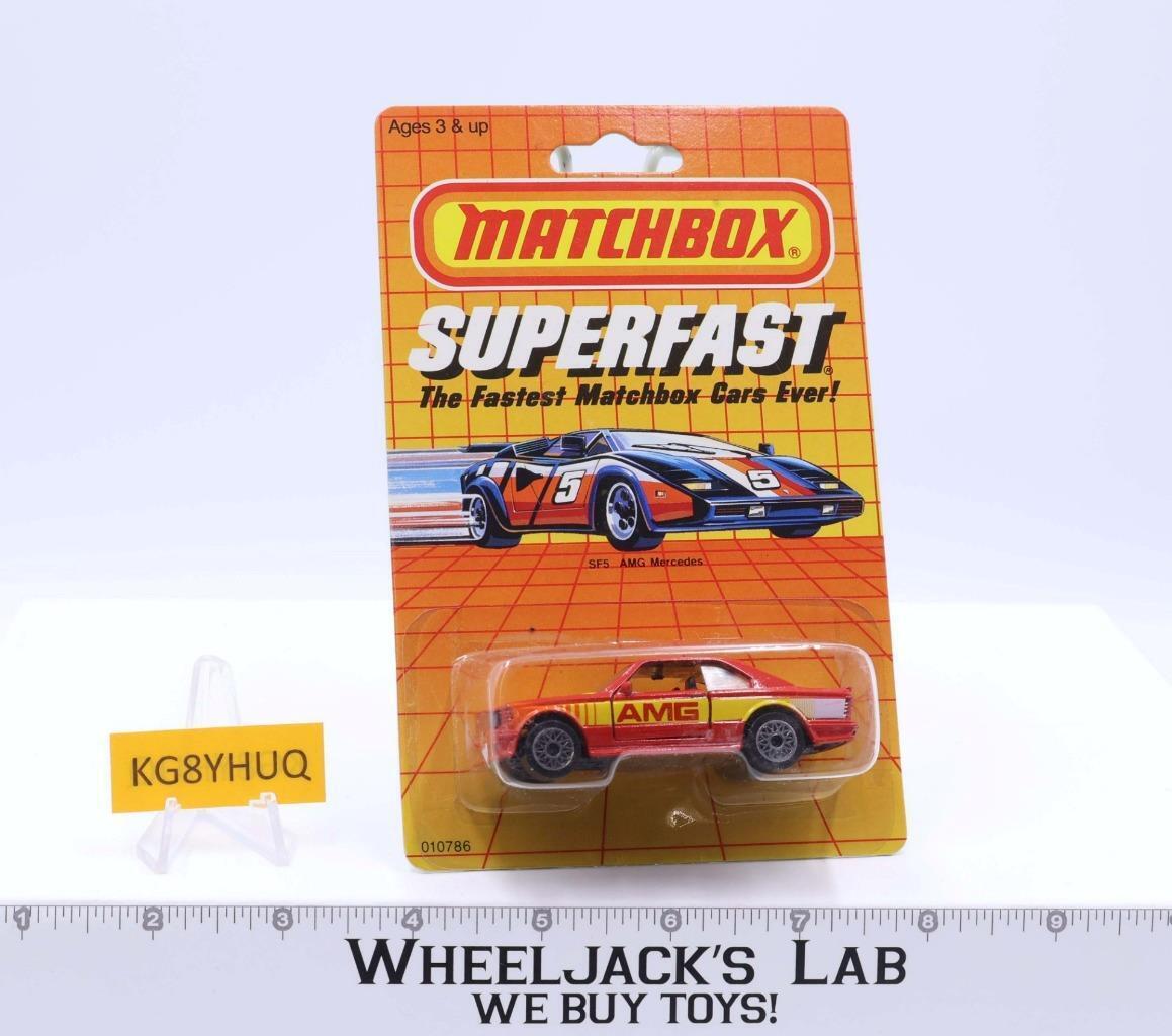 AMG Mercedes SF5 Superfast Matchbox 1985 MOSC - Wheeljack's Lab