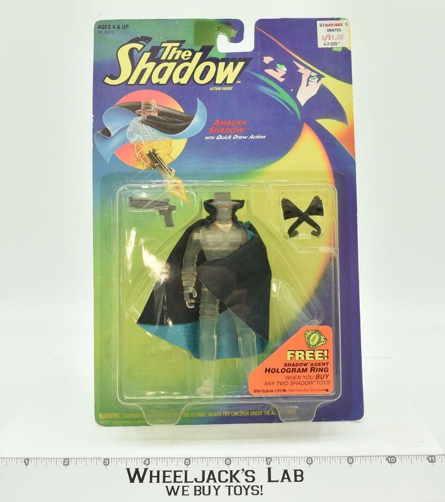 Ambush Shadow W/Quick Draw Action The Shadow 1994 Kenner NEW MOSC ...