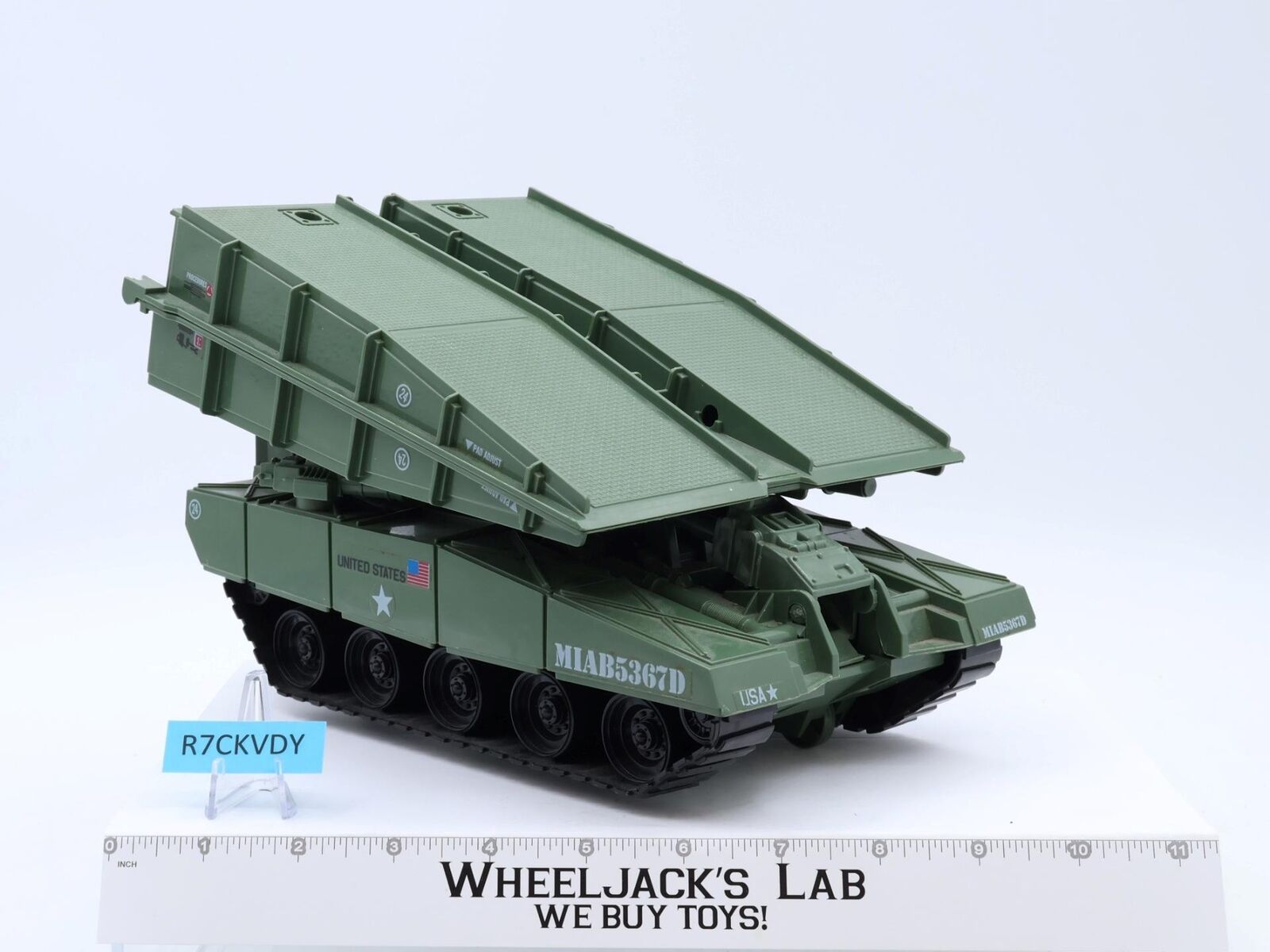 Bridge Layer 100% Complete 1984 G.I. Joe Hasbro Vintage Vehicle Action ...