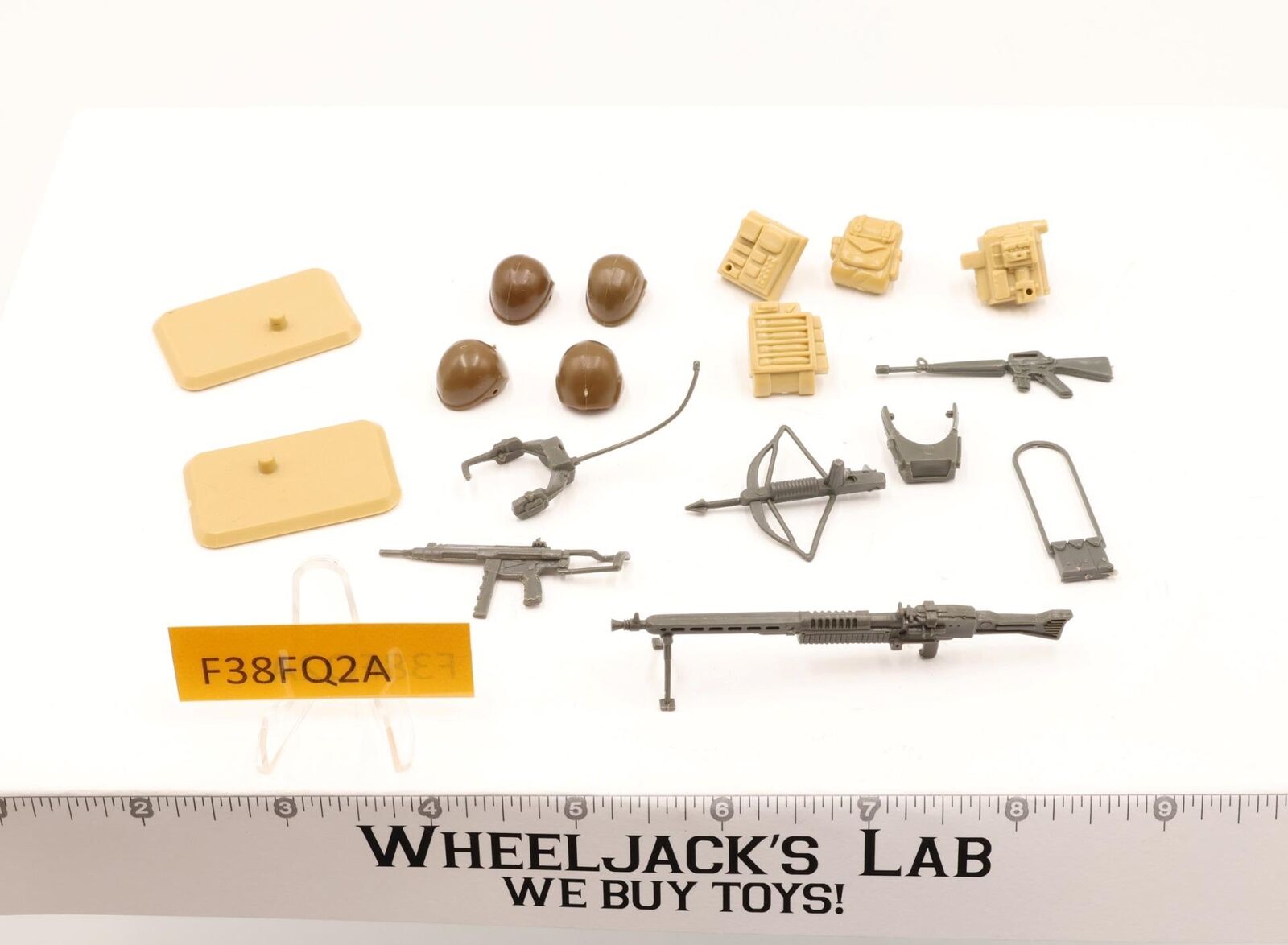 Lot Battle Gear Accessory 1 Set 7 1983 Weapons GI Joe Vintage Action ...