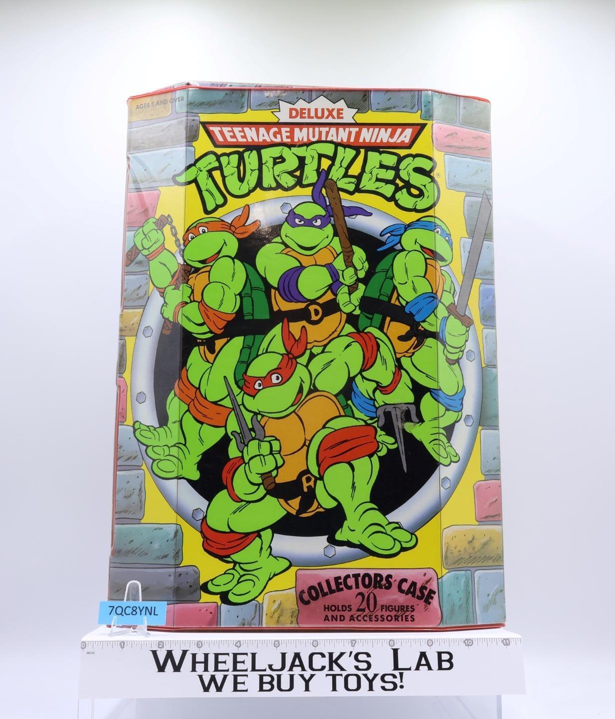 Deluxe Collectors Carry Case W/Trays TMNT Teenage Mutant Ninja Turtles ...