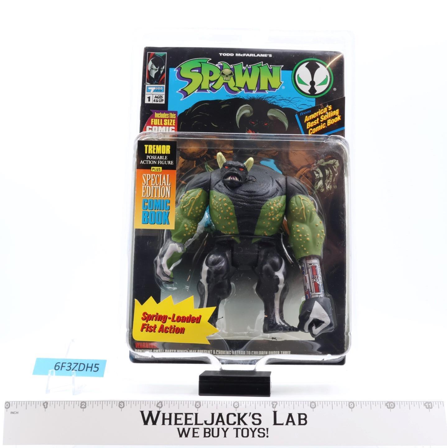 Tremor + Comic Book Spawn 1994 Todd Toys Action Figure NEW SEALED - Wheeljack's Lab