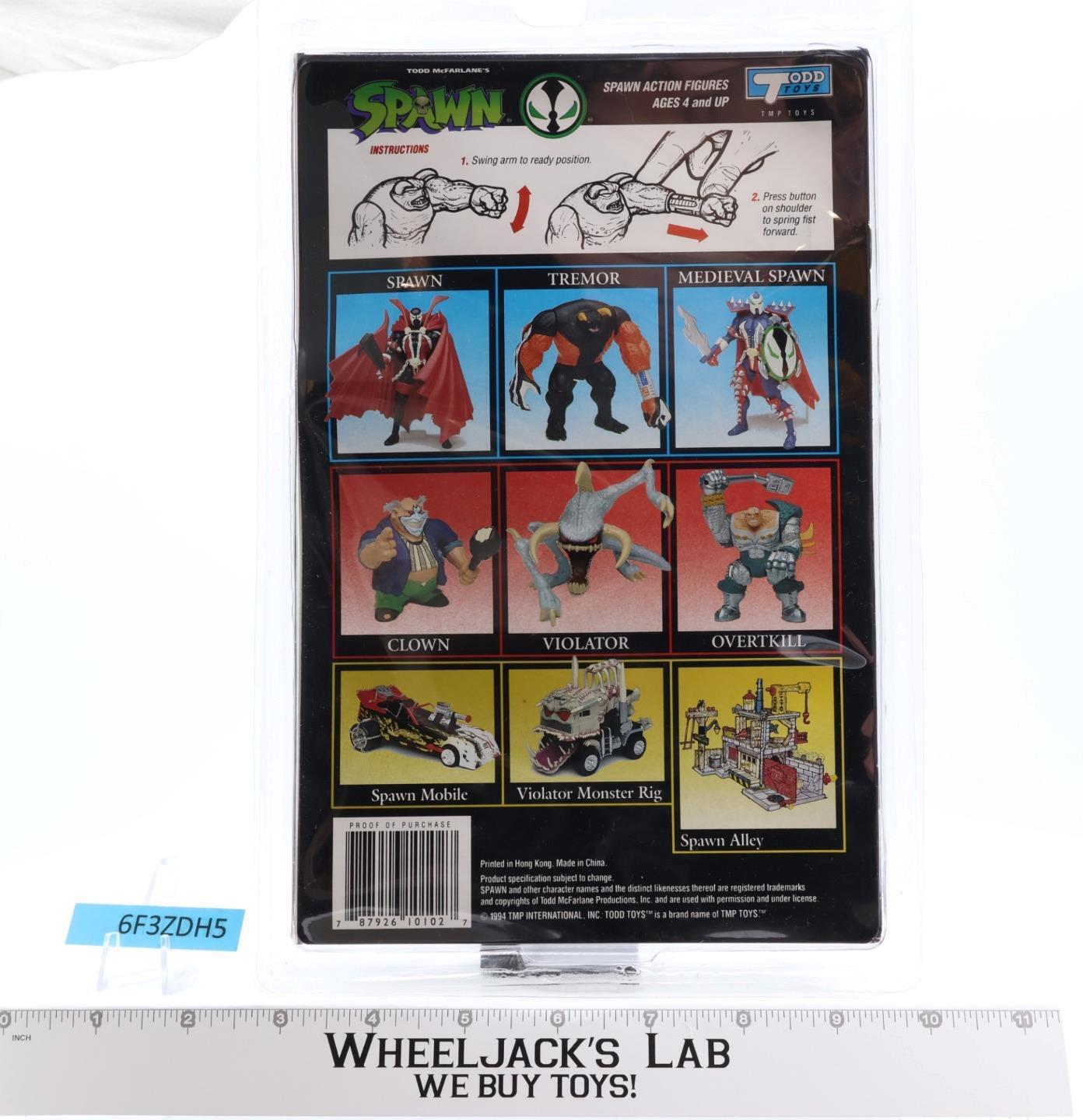 Tremor + Comic Book Spawn 1994 Todd Toys Action Figure NEW SEALED - Wheeljack's Lab