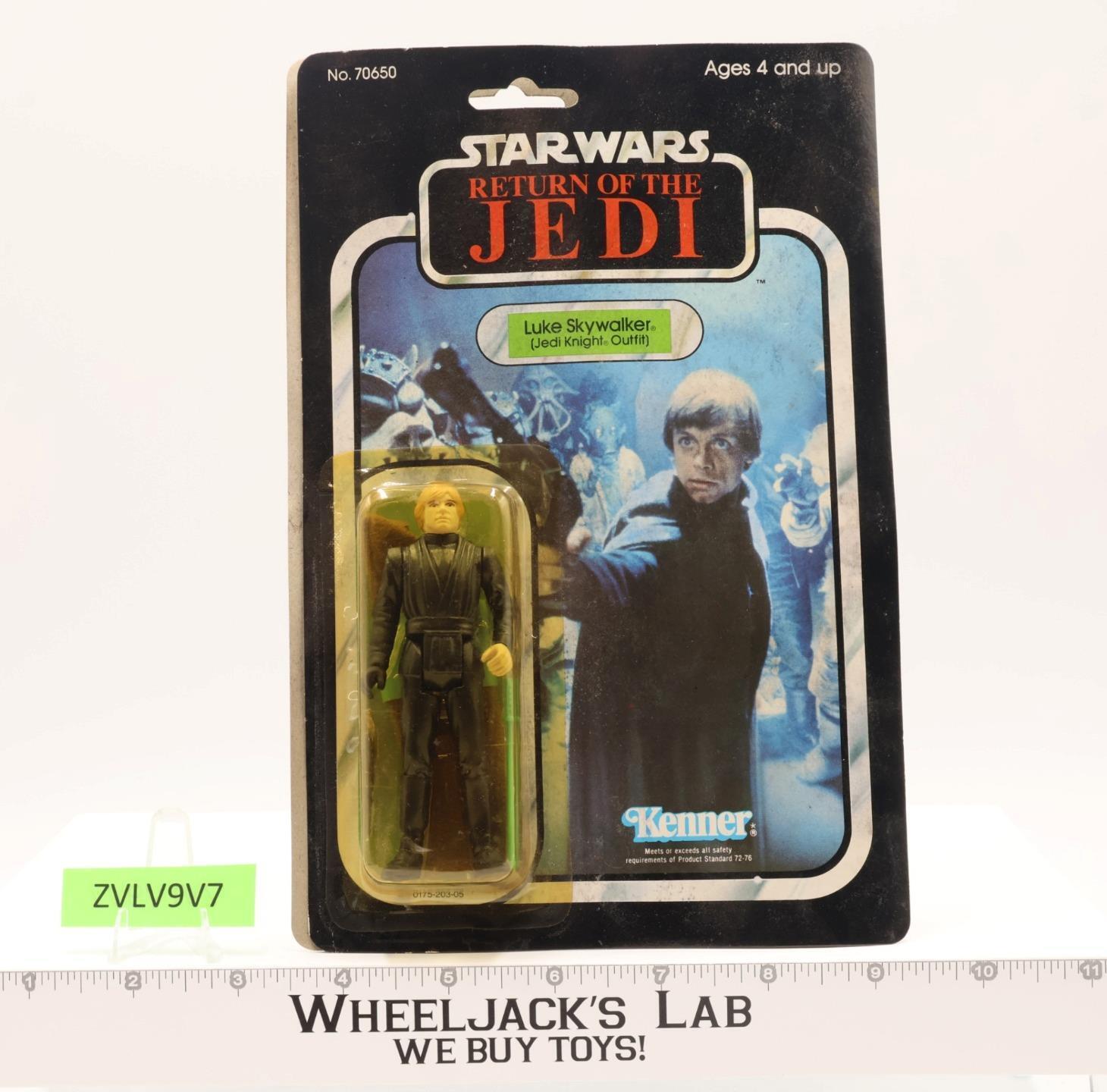 Luke Skywalker Jedi Knight 77 Back-A Star Wars ROTJ 1983 Kenner NEW MOSC SEALED - Wheeljack's Lab