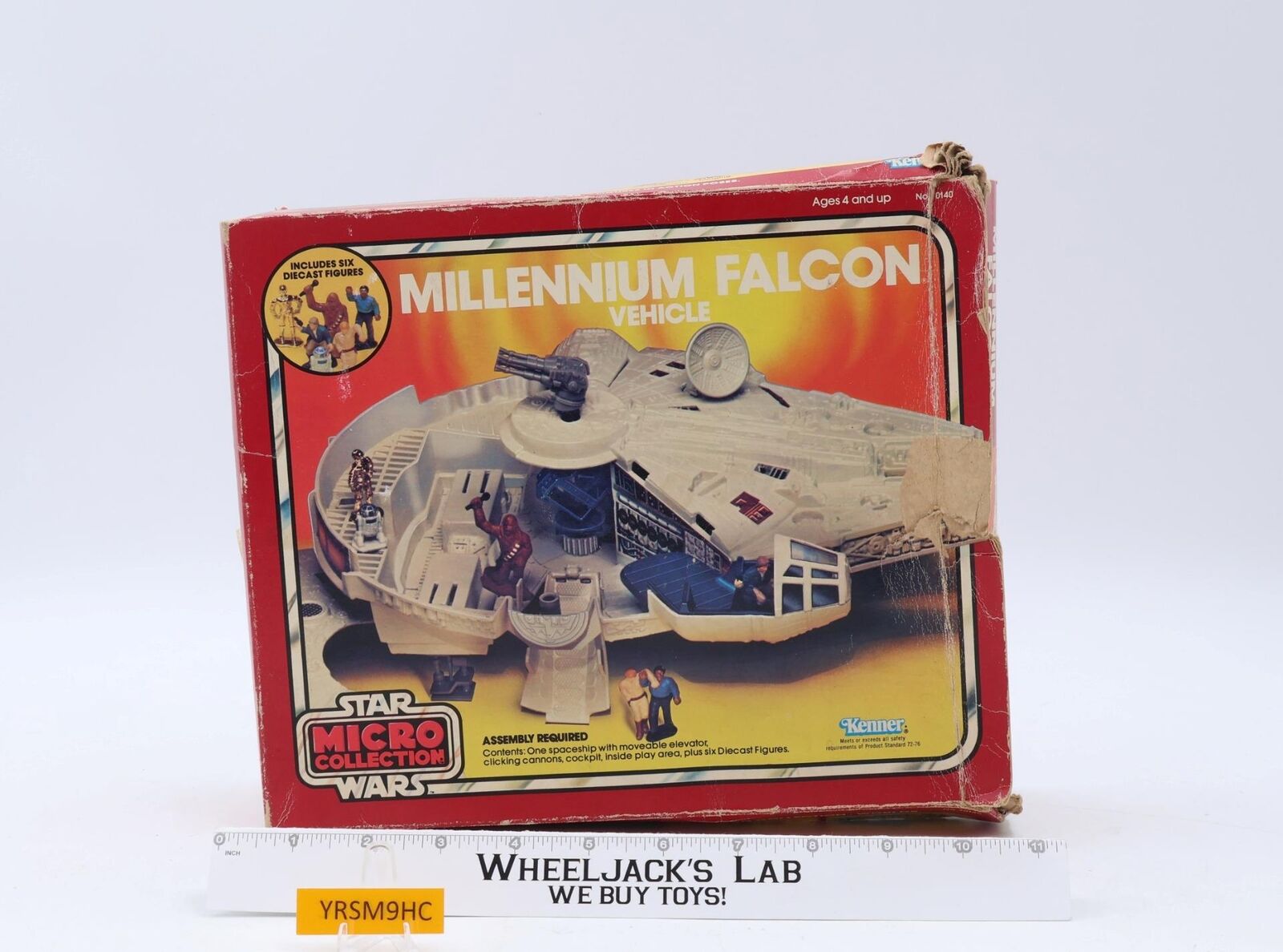 Millennium Falcon MICRO COLLECTION 1982 Star Wars Kenner Playset ...