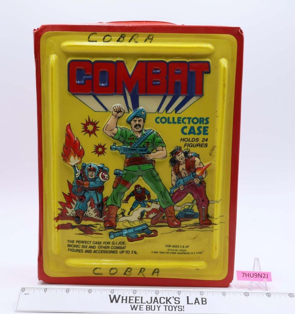 Combat Collectors Case W/TRAYS 1984 Tara Toy Accessory - Wheeljack's Lab