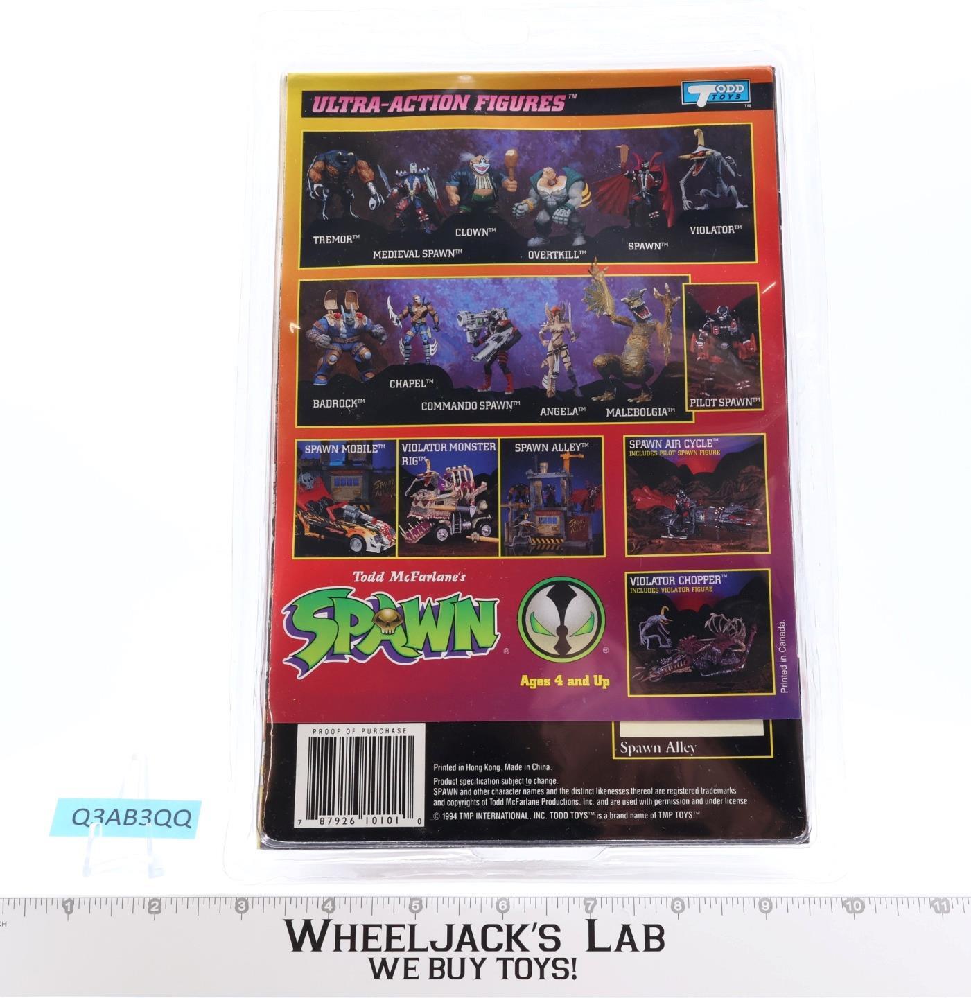 Spawn Flying Cape + Comic Book Spawn 1994 Todd Toys Action Figure NEW ...