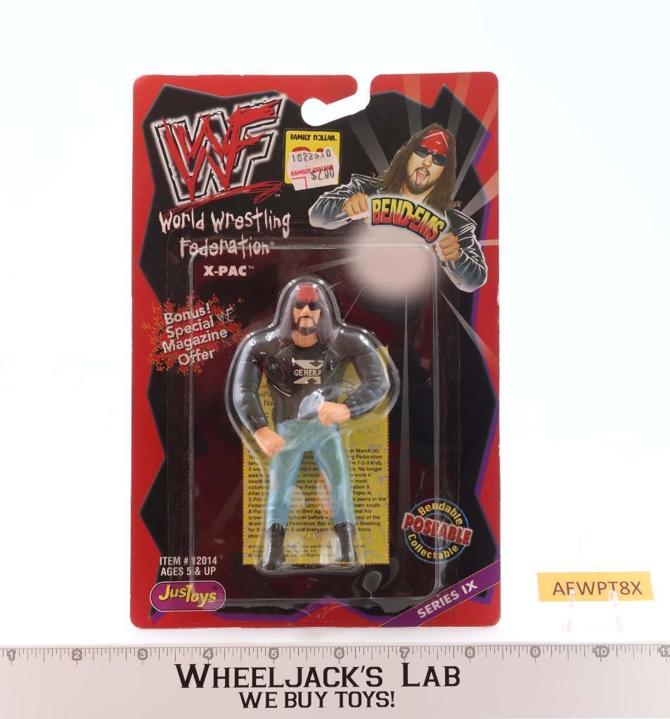 X-Pac Bend-Ems WWF 1998 Just Toys Wrestling Figure Series IX MOSC NEW ...