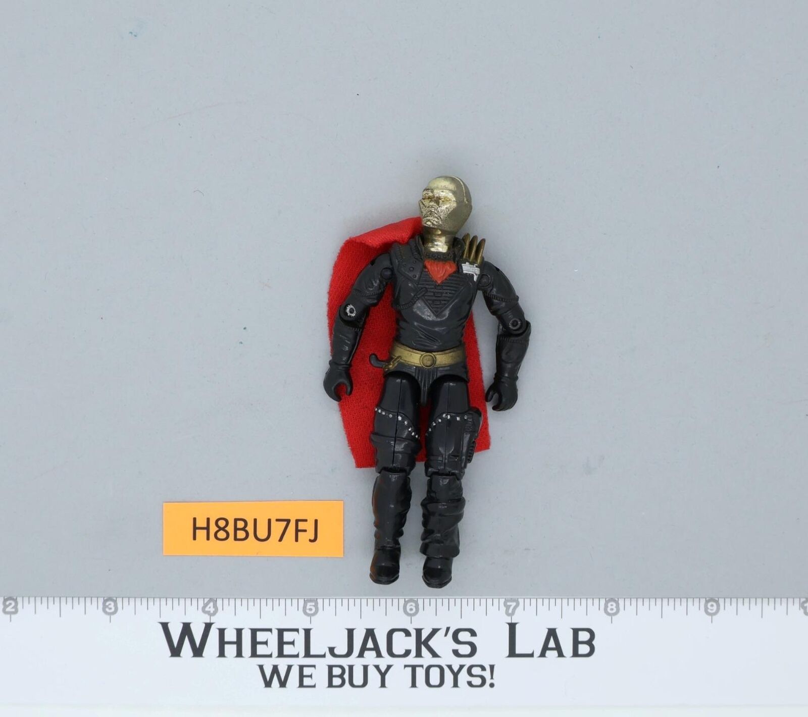 Destro V2 G.I. Joe 1988 Hasbro Vintage Action Figure - Wheeljack's Lab