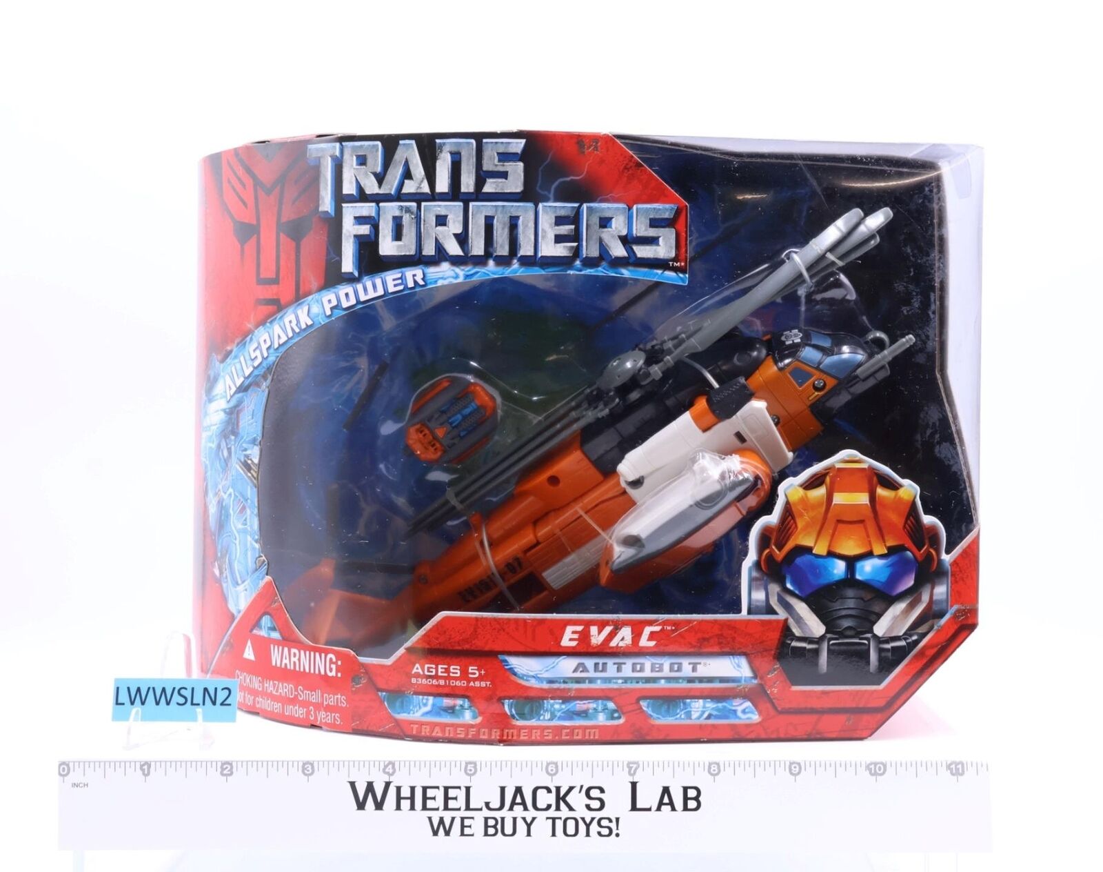 Evac Voyager Class Transformers Movie 2007 Hasbro Figure NEW MISB ...