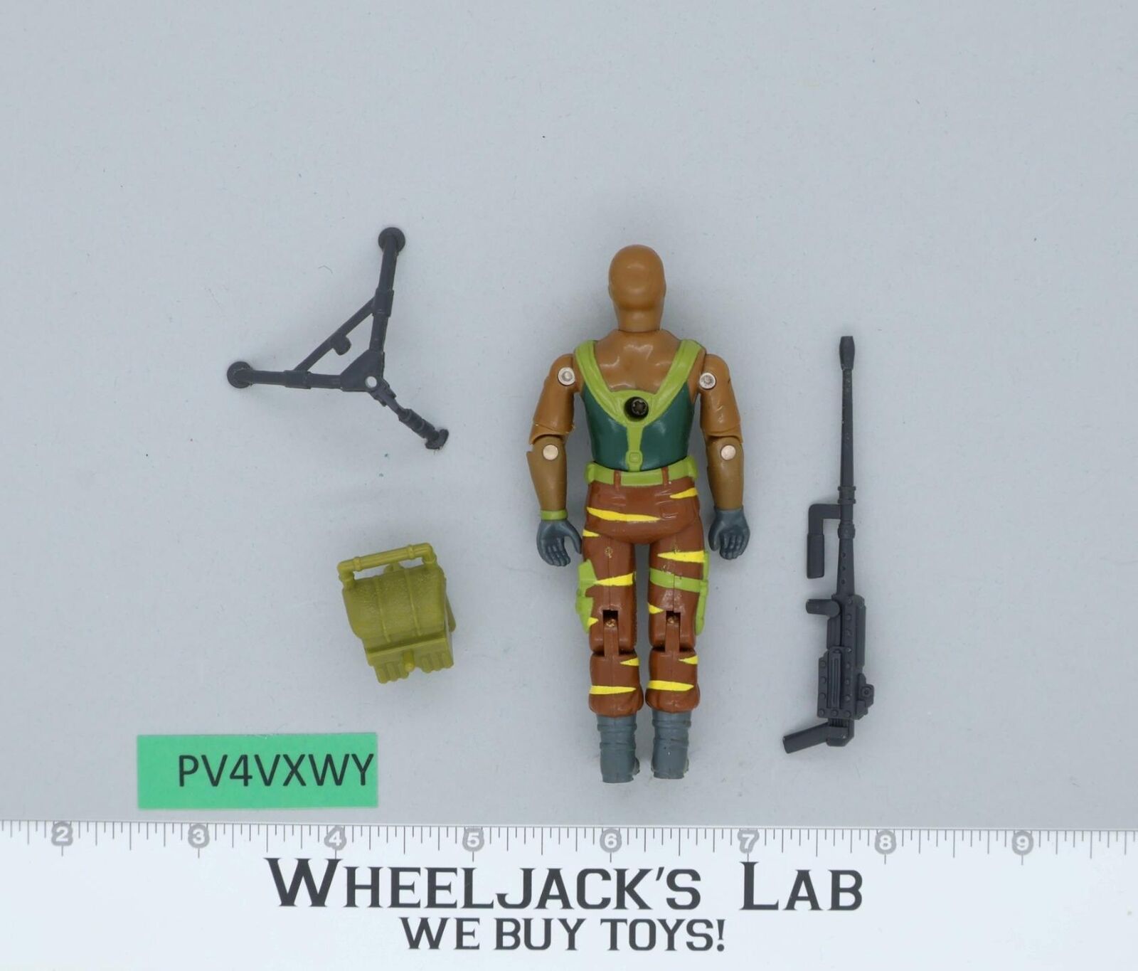 Roadblock V3 Tiger Force Complete G.I. Joe 1988 Hasbro Vintage Action ...