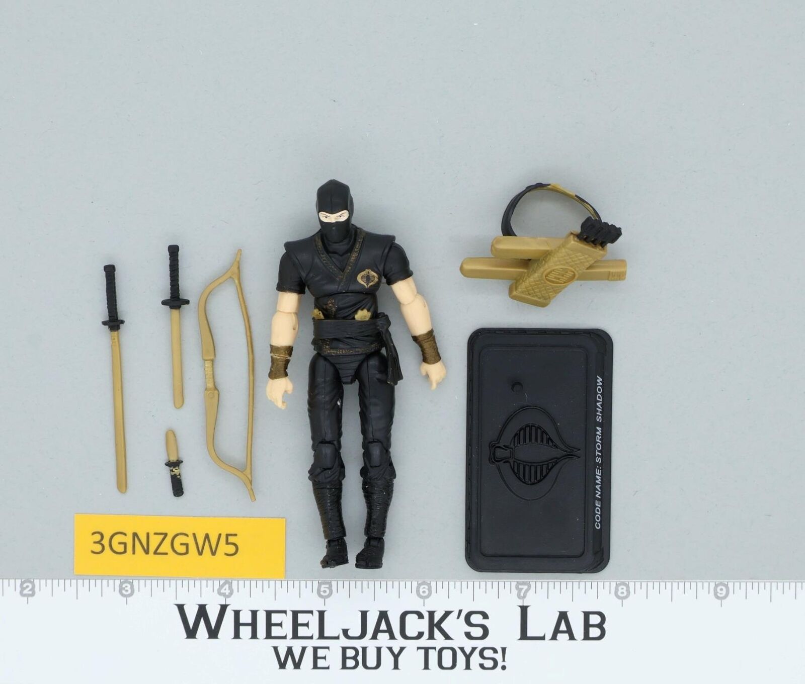 Ninja-Ku Leader Storm Shadow v14 100% Complete GI Joe 25th Anniv. 2008 ...