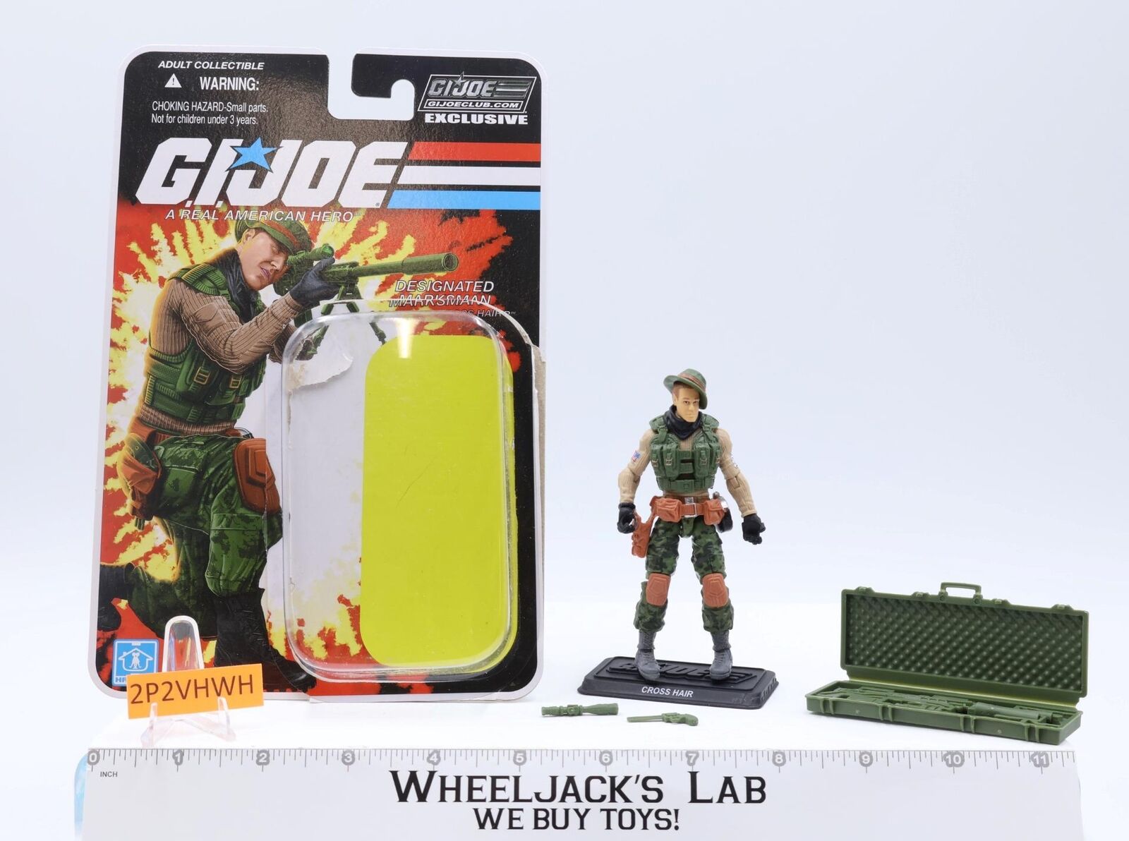 Crosshair GI Joe Club Exclusive 2017 Hasbro Action Figure - Wheeljack's Lab