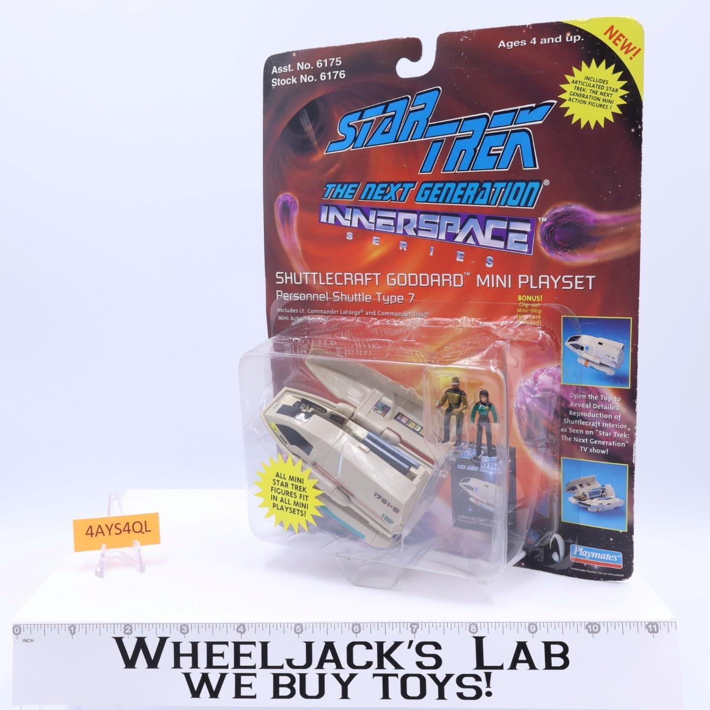 Shuttlecraft Goddard Mini Playset Star Trek Innerspace 1995 Playmates ...