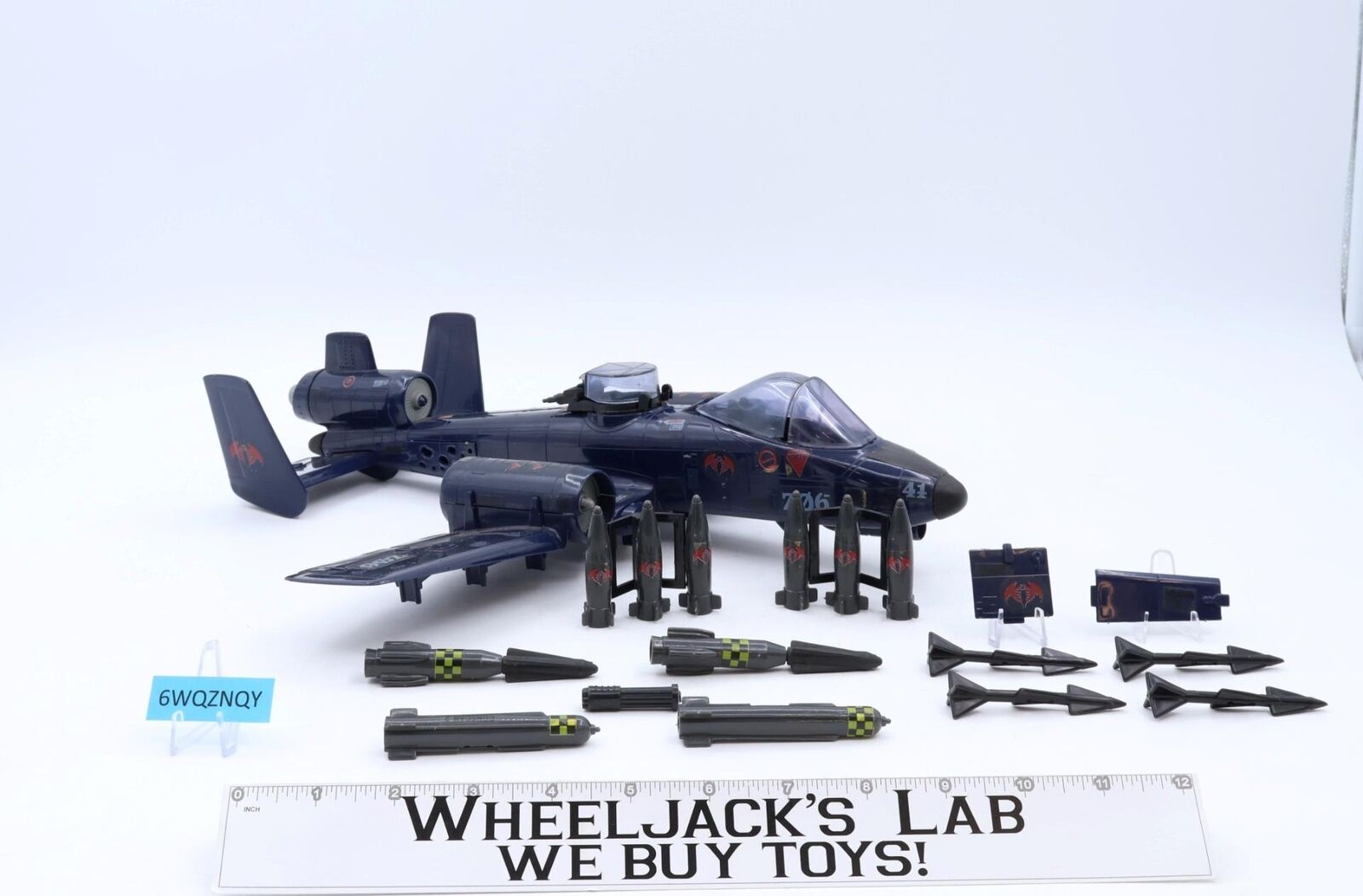 Cobra Rattler GI Joe 1984 Hasbro Vintage Action Figure Vehicle ...