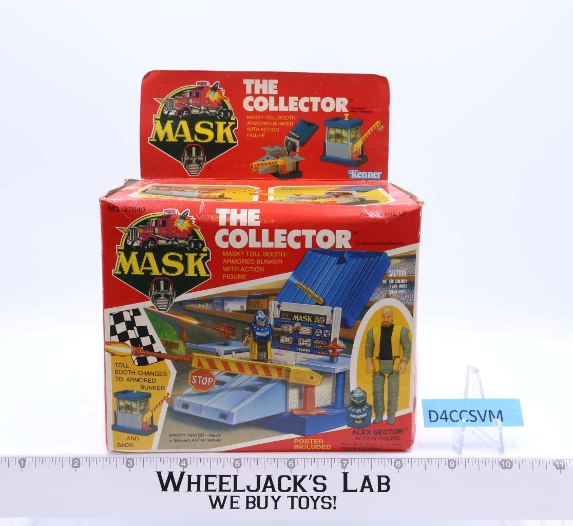 The Collector & Alex Sector W/Box 100% Complete M.A.S.K. Kenner 1987 ...