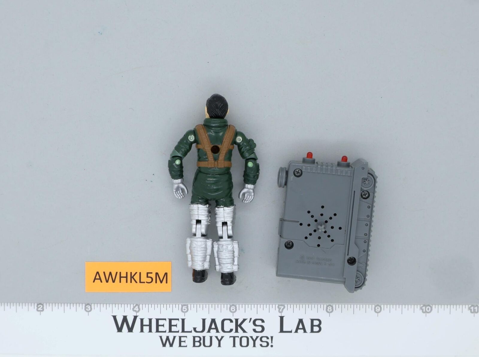 Zap V2 G.I. Joe 1991 Hasbro Vintage Action Figure - Wheeljack's Lab