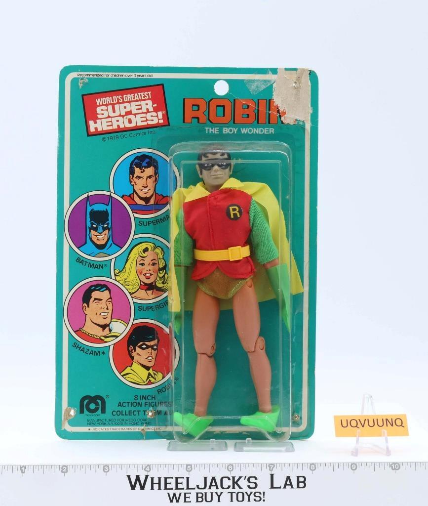 Robin Boy Wonder WGSH DC Comics 1979 Mego Figure NEW MOSC SEALED ...