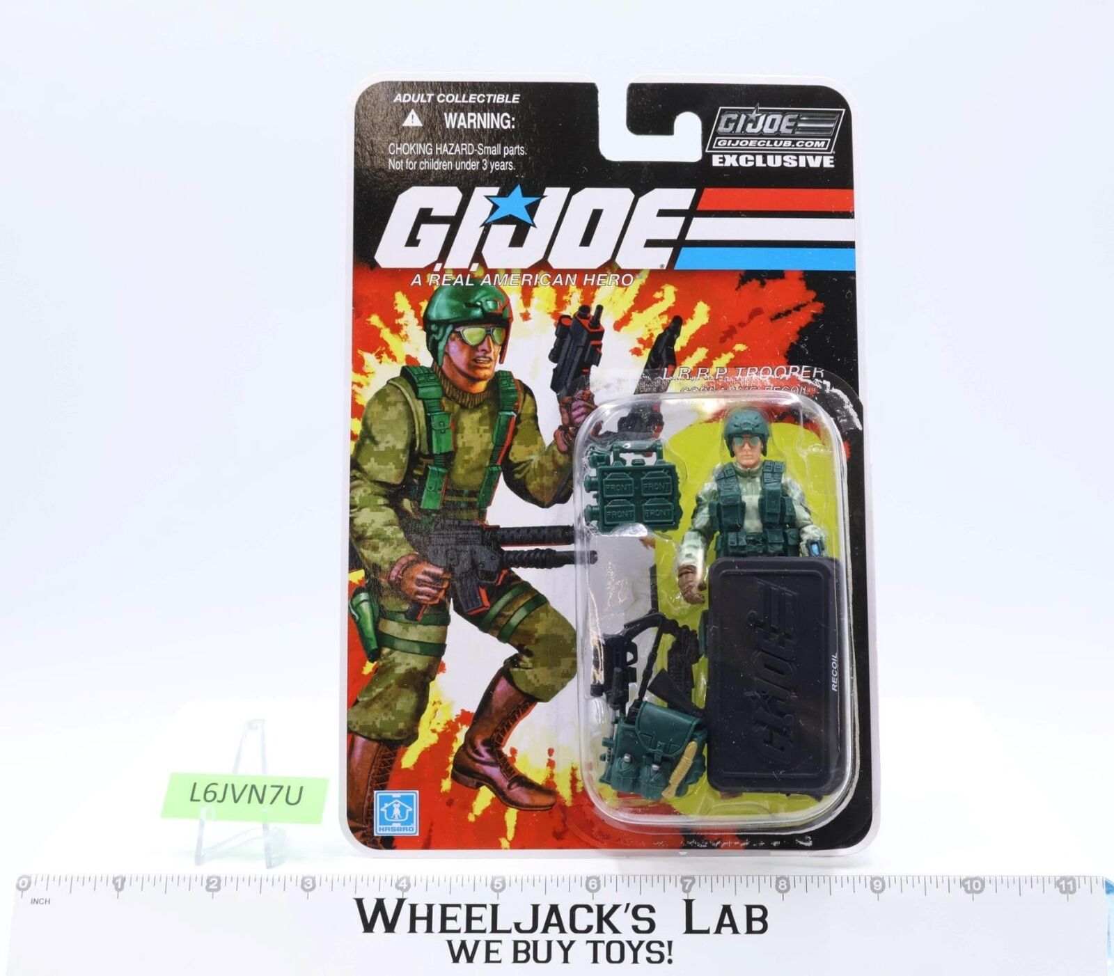 Recoil L.R.R.P. Trooper Hasbro 2018 G.I. Joe Club Exclusive MOC NEW ...