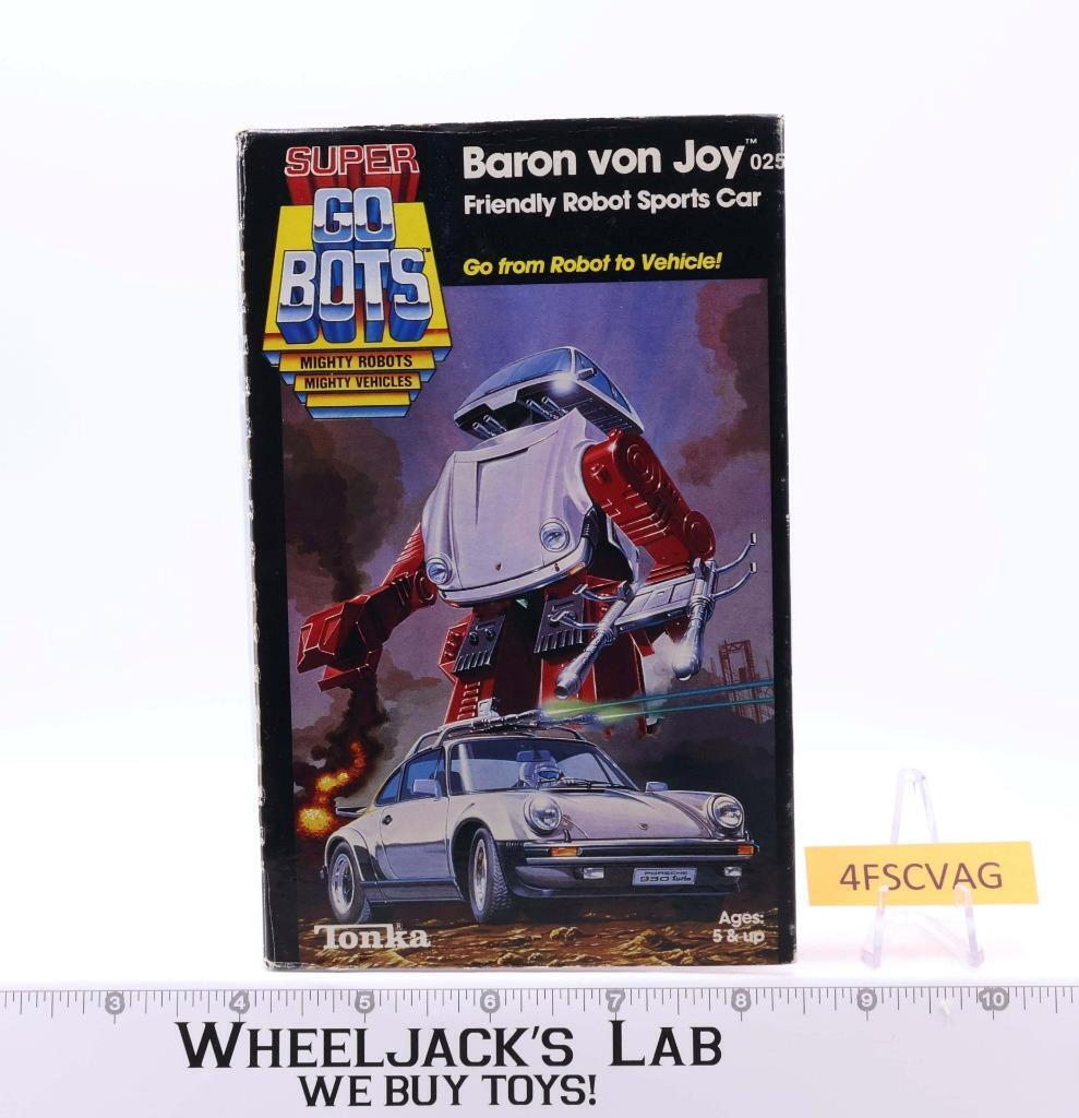 Baron Von Joy 100% Complete W/Box 1983 Super Gobots Go-Bots Bandai ...
