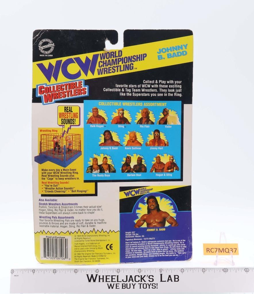 Johnny B. Badd WCW Collectible Wrestlers MOSC The Original Toymakers ...