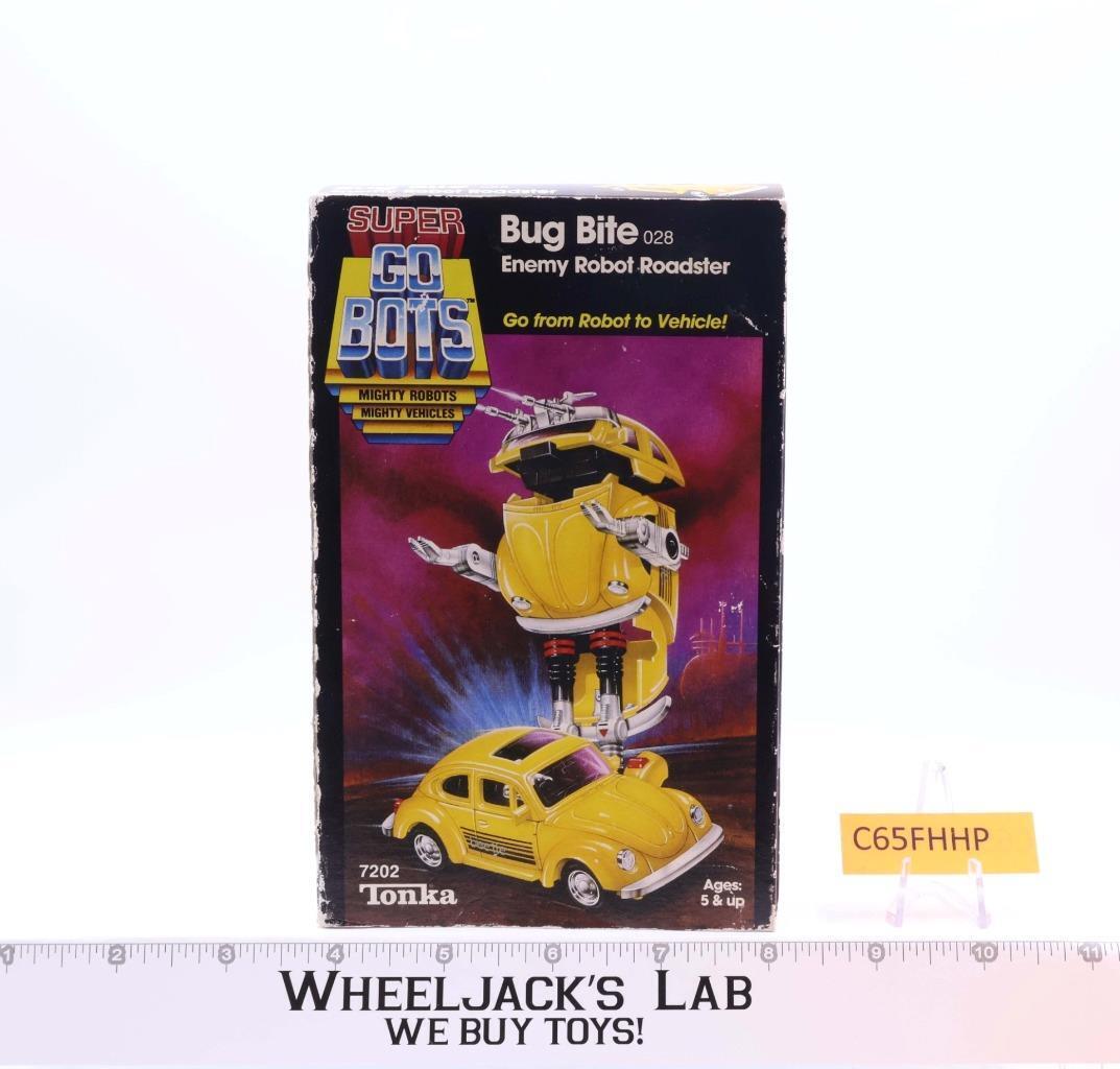 Bug Bite 100% Complete W/Box 1984 Super Gobots Go-Bots Bandai Tonka ...