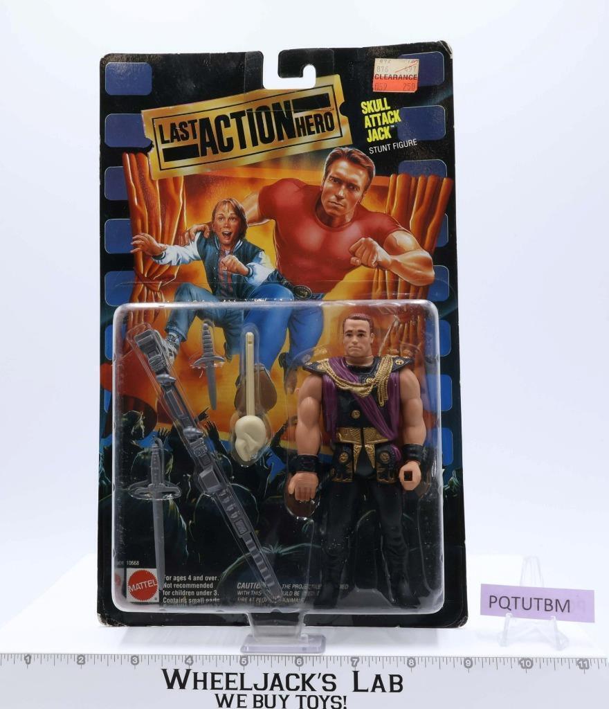 Skull Attack Jack Last Action Man 1993 Mattel NEW MOSC Action Figure ...