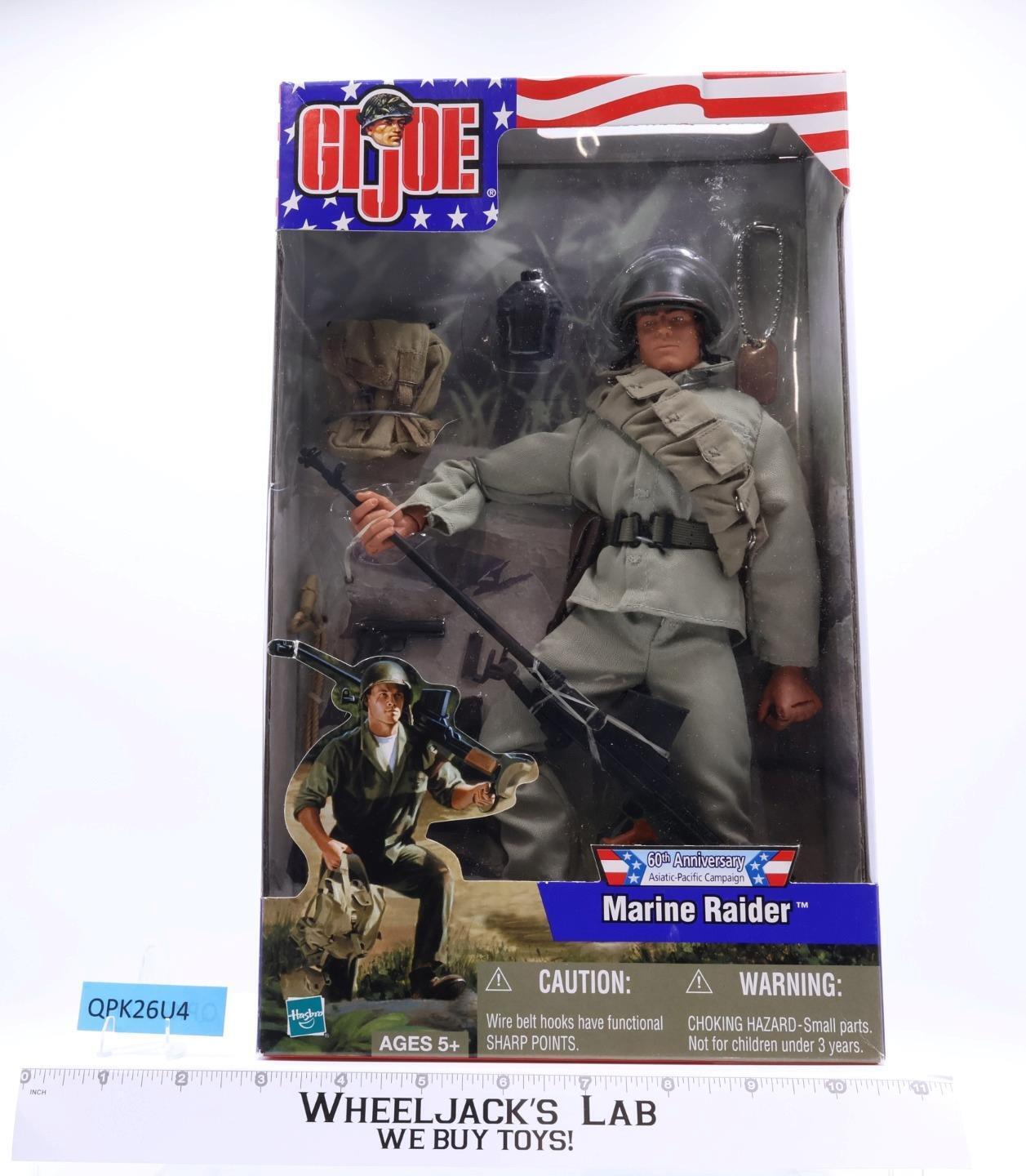 Marine Raider GI Joe 12" MISB Hasbro 2001 Action Figure - Wheeljack's Lab