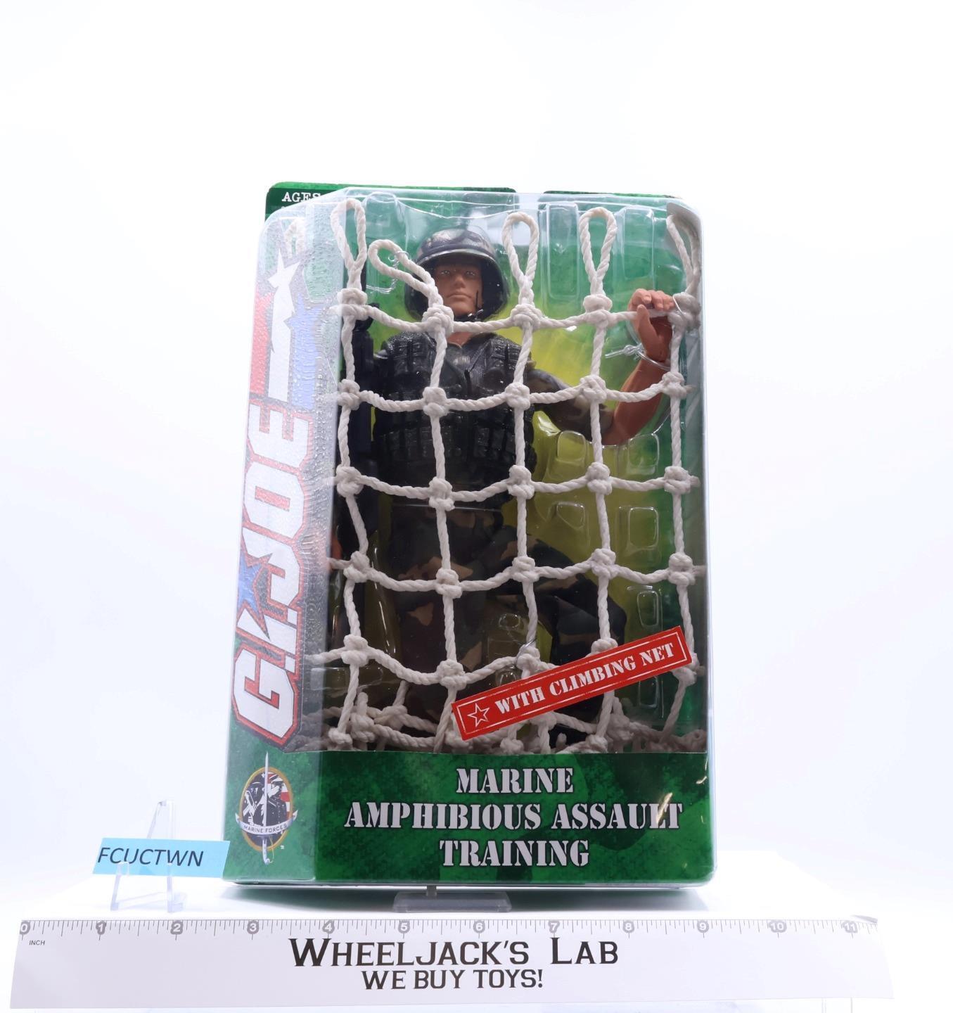 GI Joe Marine Amphibious Assault Training 12" MOSC Hasbro 2005 Action ...