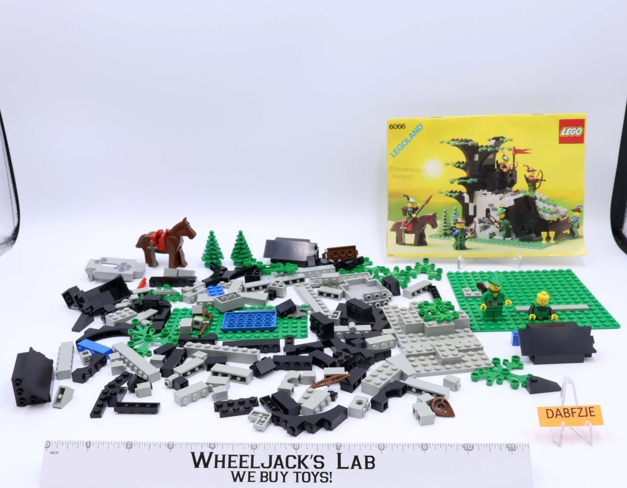 #6066 Camouflaged Outpost Lego 1987 Classic Castle Forestmen ...