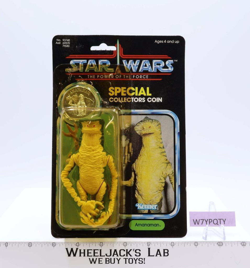 Amanaman W/Coin 92 Back Star Wars POTF 1984 Kenner NEW MOSC SEALED ...