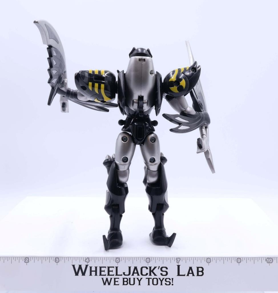 Jungle Fury Deluxe Black Bat Power Rangers 2007 Bandai Action Figure ...