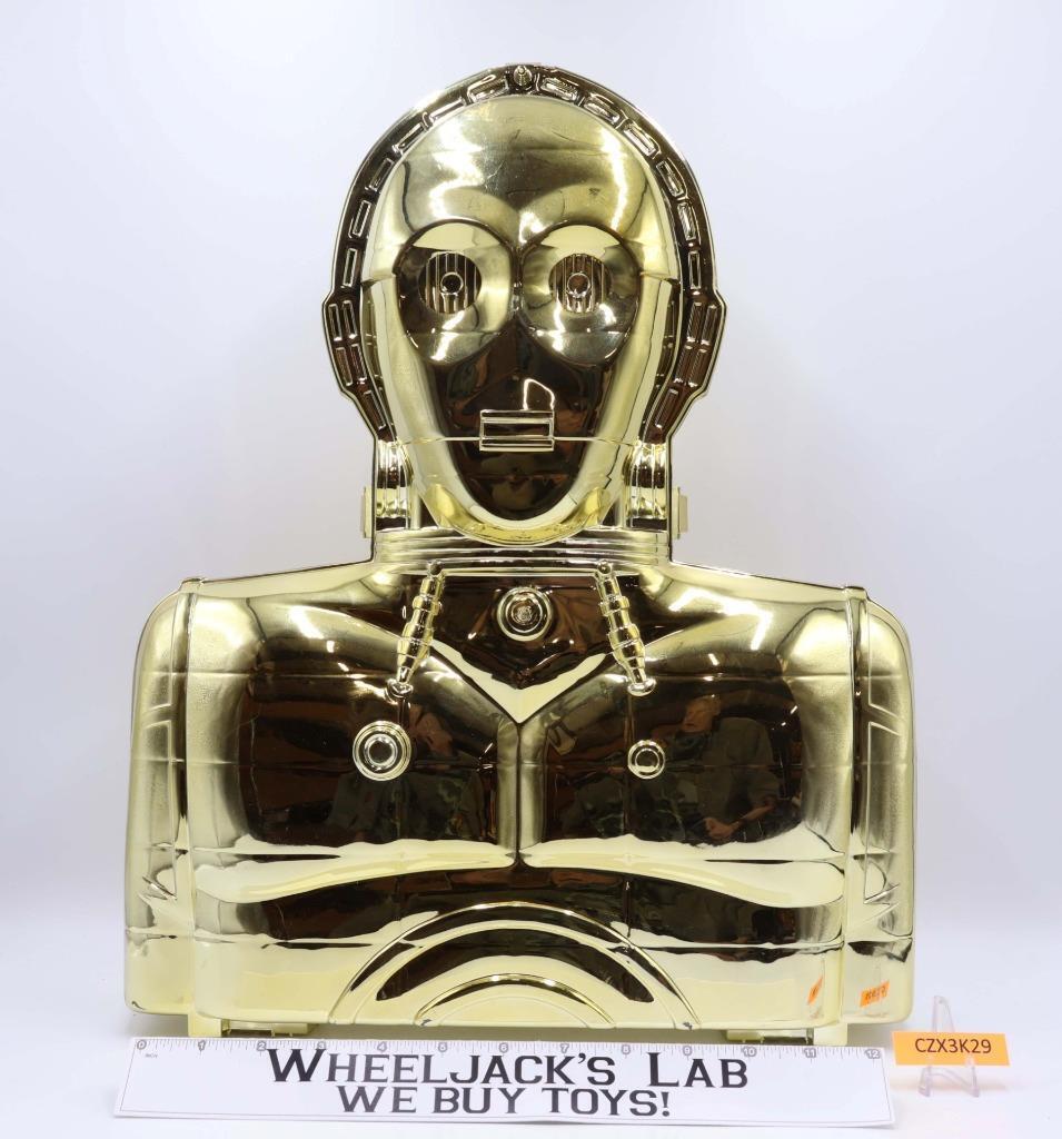 C-3PO Action Figure Storage Case W/ Insert NICE Star Wars 1983 Kenner ...