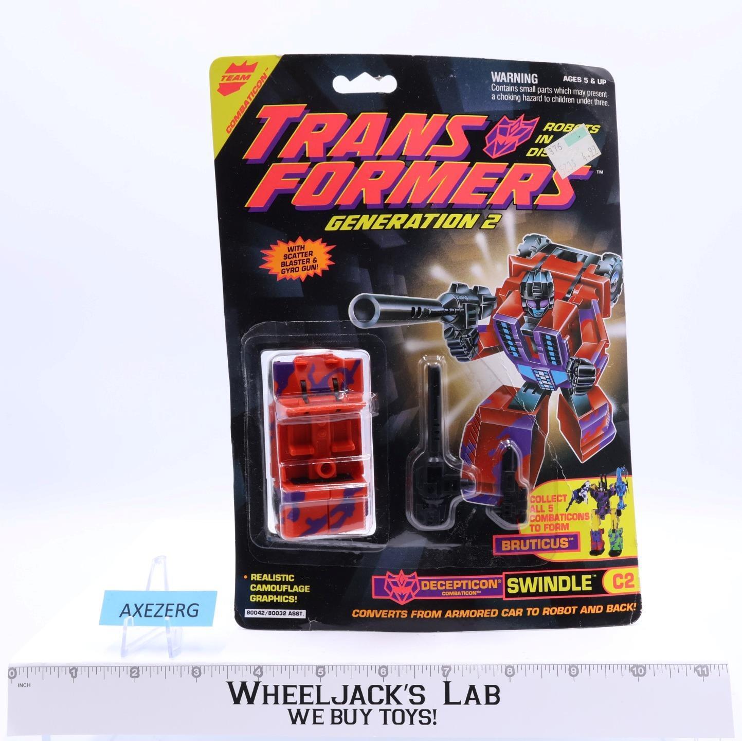 Swindle Combaticon Decepticon G2 Transformers 1993 Hasbro Figure NEW ...