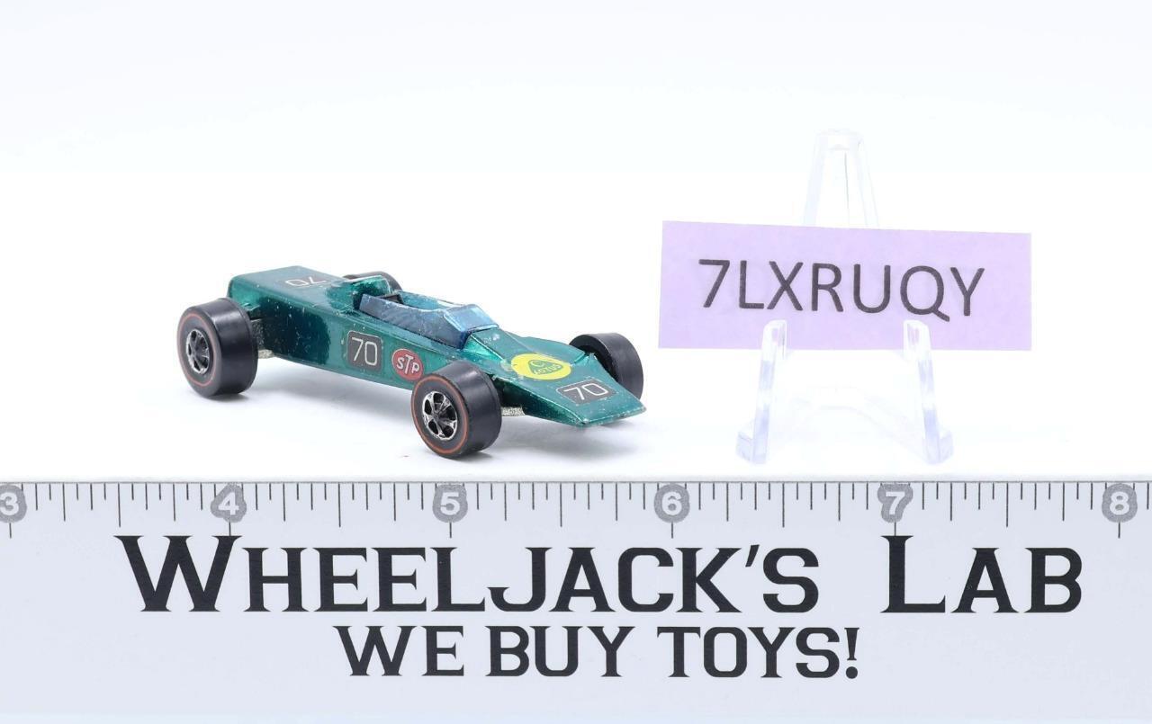 Lotus Turbine Aqua Green 1969 Redline Hot Wheels Mattel Vintage RL ...