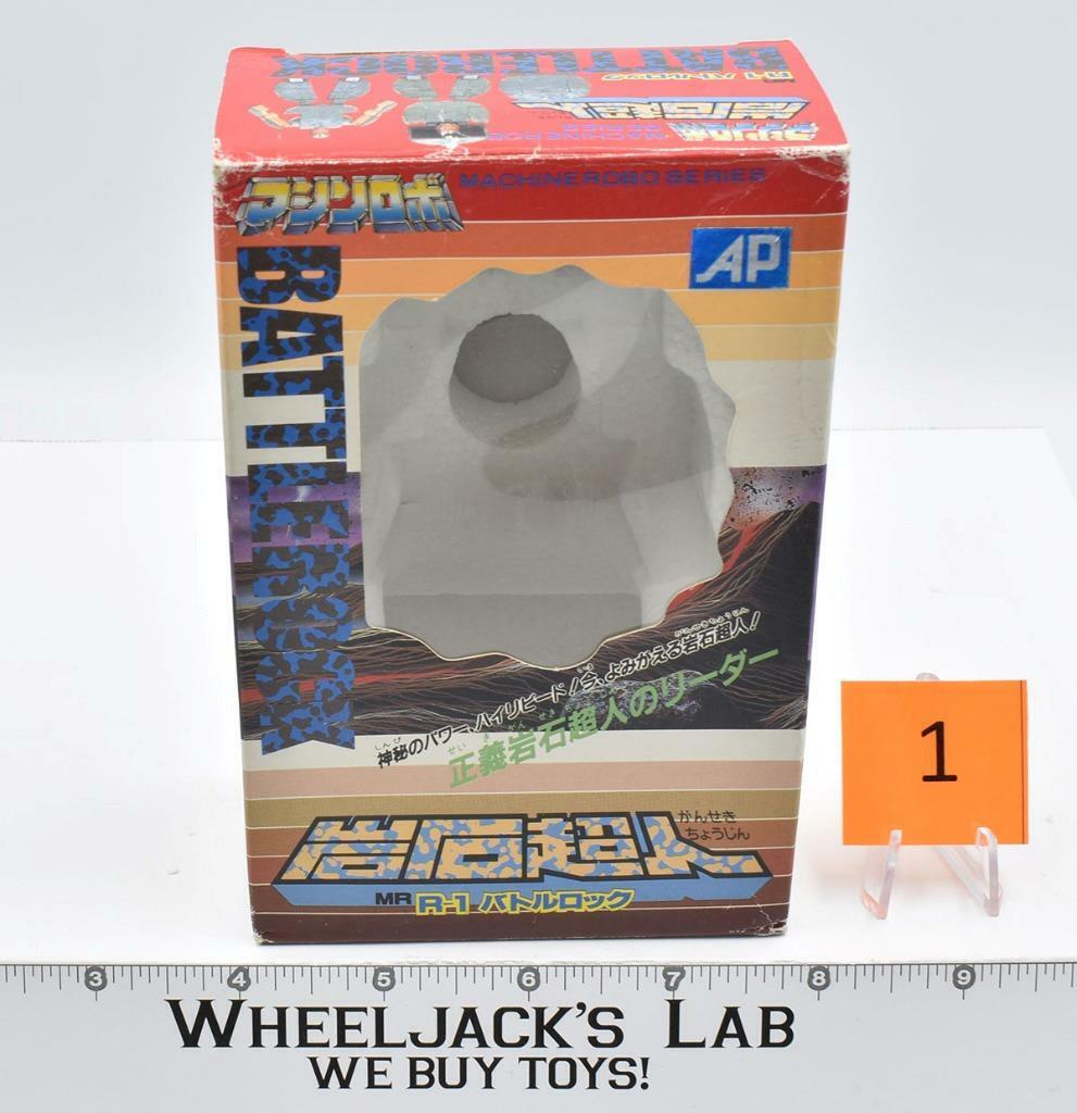 Battle Rock Boulder #1 Japanese Rock Lords Machine Robo 1986 Bandai BOX ...