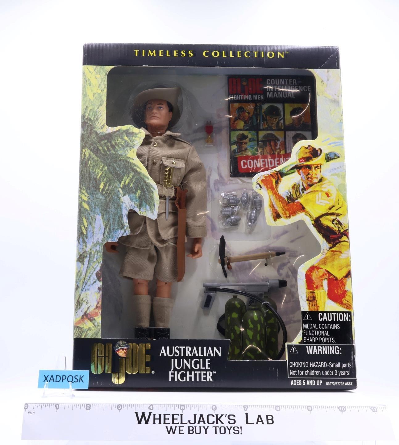 Australian Jungle Fighter GI Joe Timeless Collection MISB NEW Hasbro ...