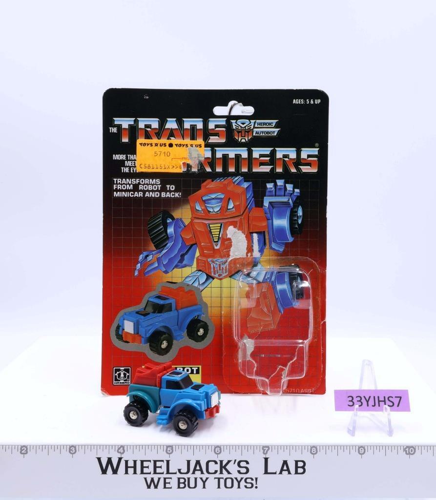 Gears 100% Complete W/CARDBACK & BUBBLE G1 Transformers Vintage Figures ...