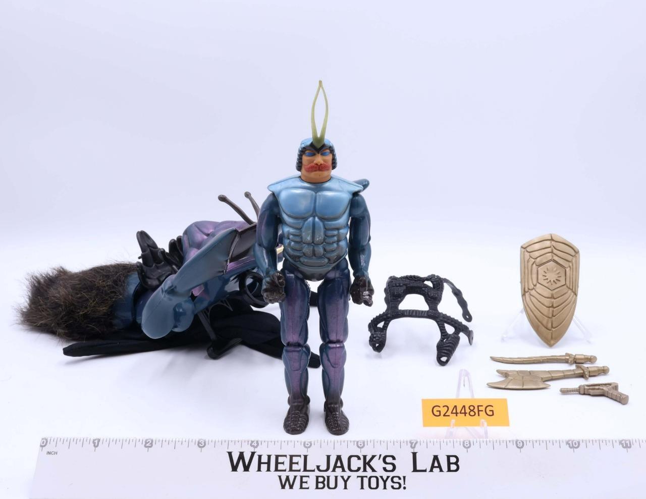 Pinsor W/ Battle Beetle Complete Sectaurs Warriors of Symbion 1984 ...