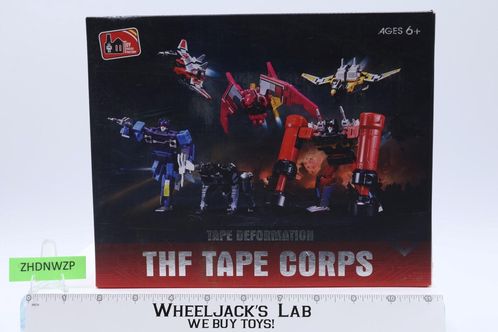 THF Tape Corps Tape Deformation Toy House Factory Action Figure Set ...