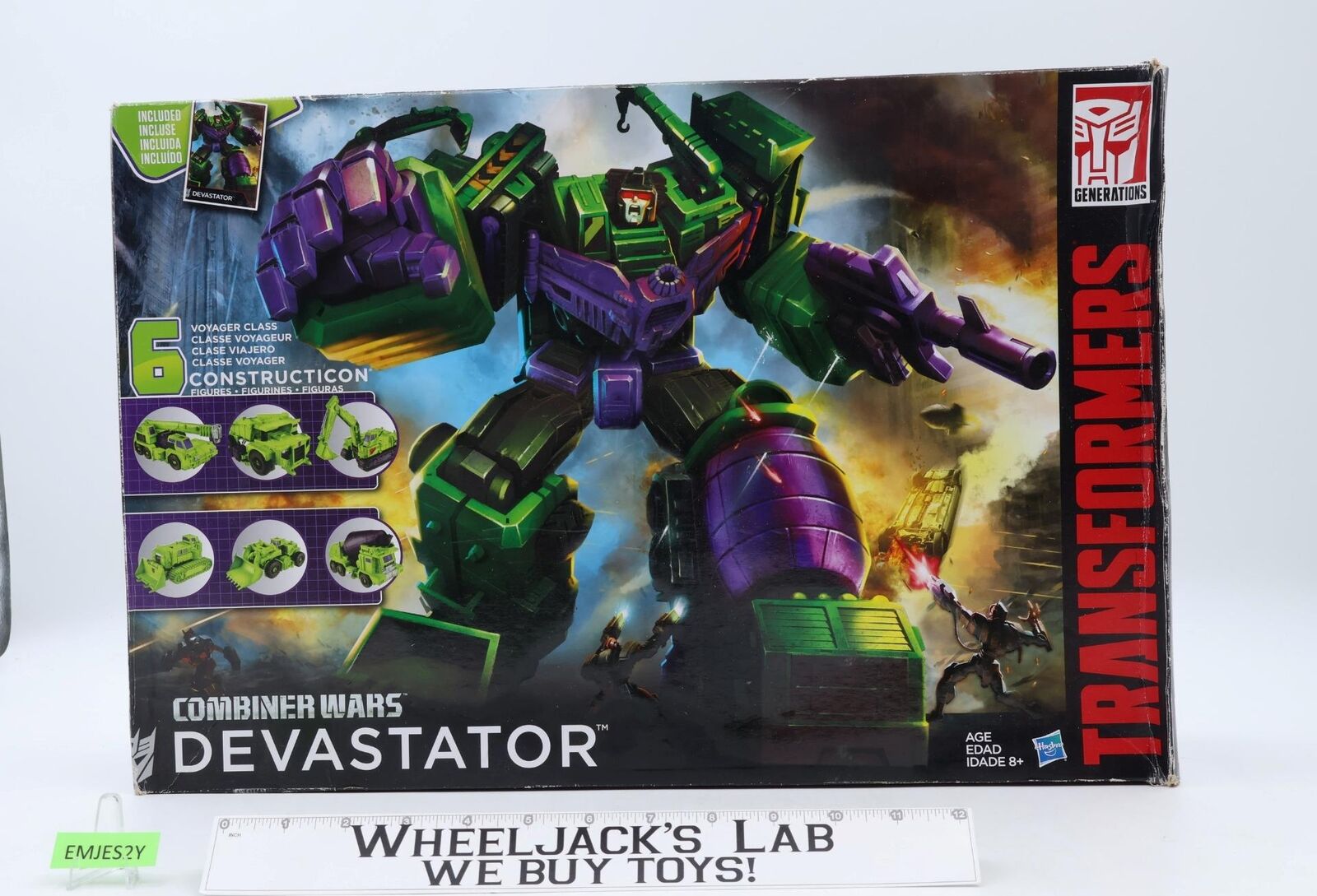Devastator Transformers Combiner Wars 2015 Hasbro Action Figure ...